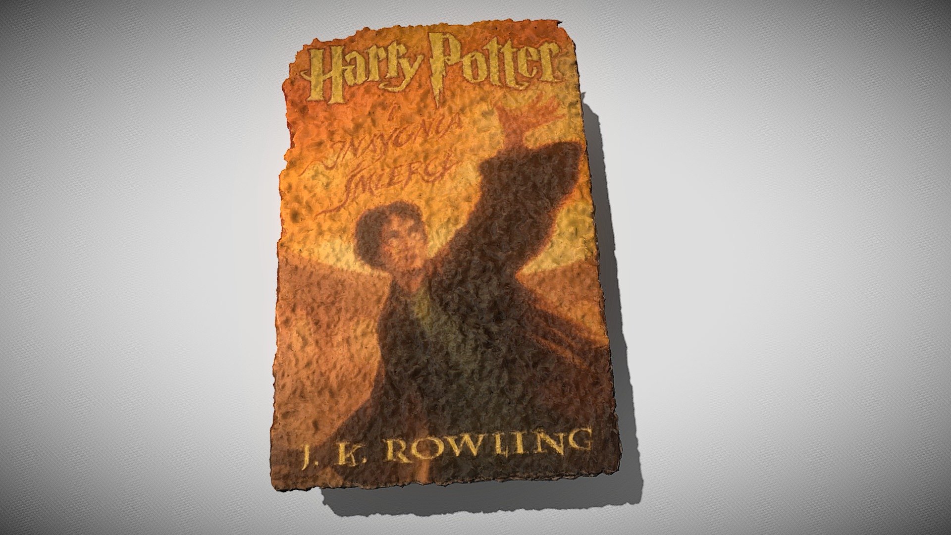 Harry Potter part 7 book cover (PL) - 3D model by Cezarenno [3fbc444 ...