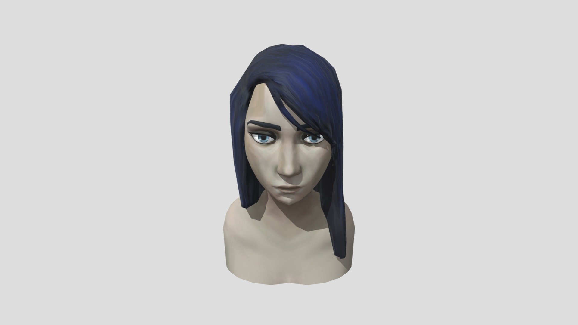 Arcane Style Head Bust - 3D model by juliamonteith [3fbcb3b] - Sketchfab