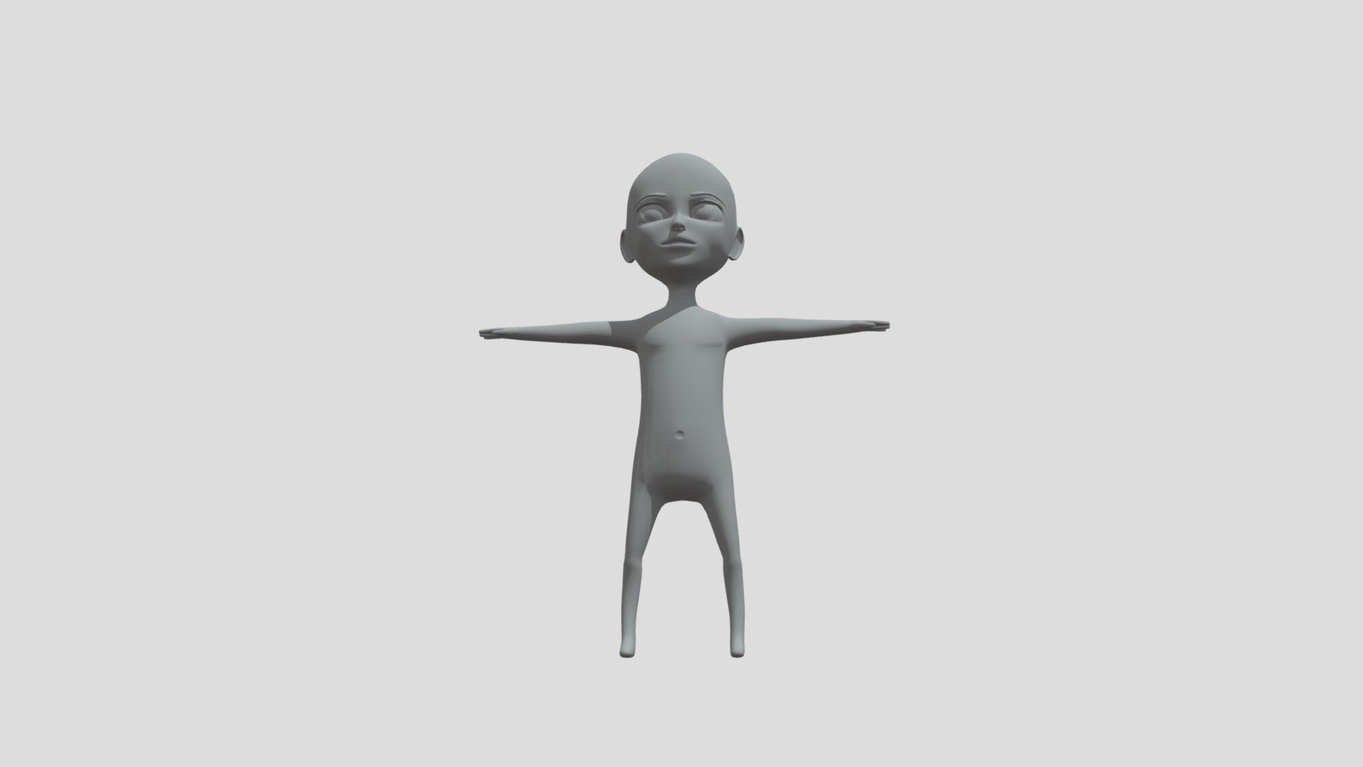 Base Cartoon Character - Boy - 3D model by kristiankollar [3fbcf7e ...