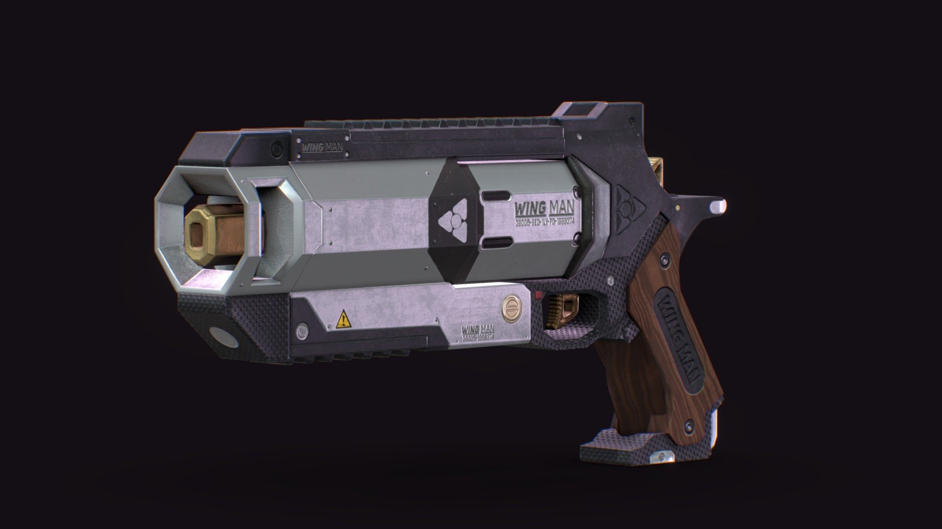 Low-poly Wingman - 3D model by 9E0 [3fbda96] - Sketchfab