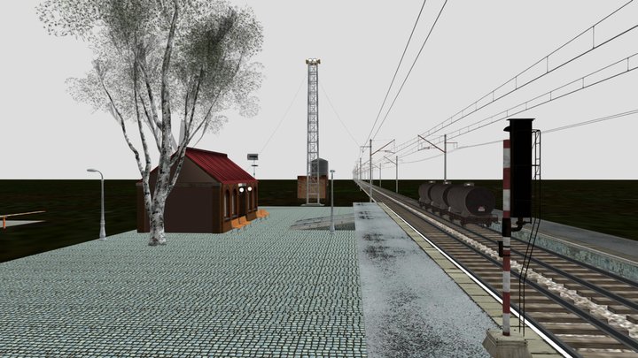 Railway 3D models - Sketchfab