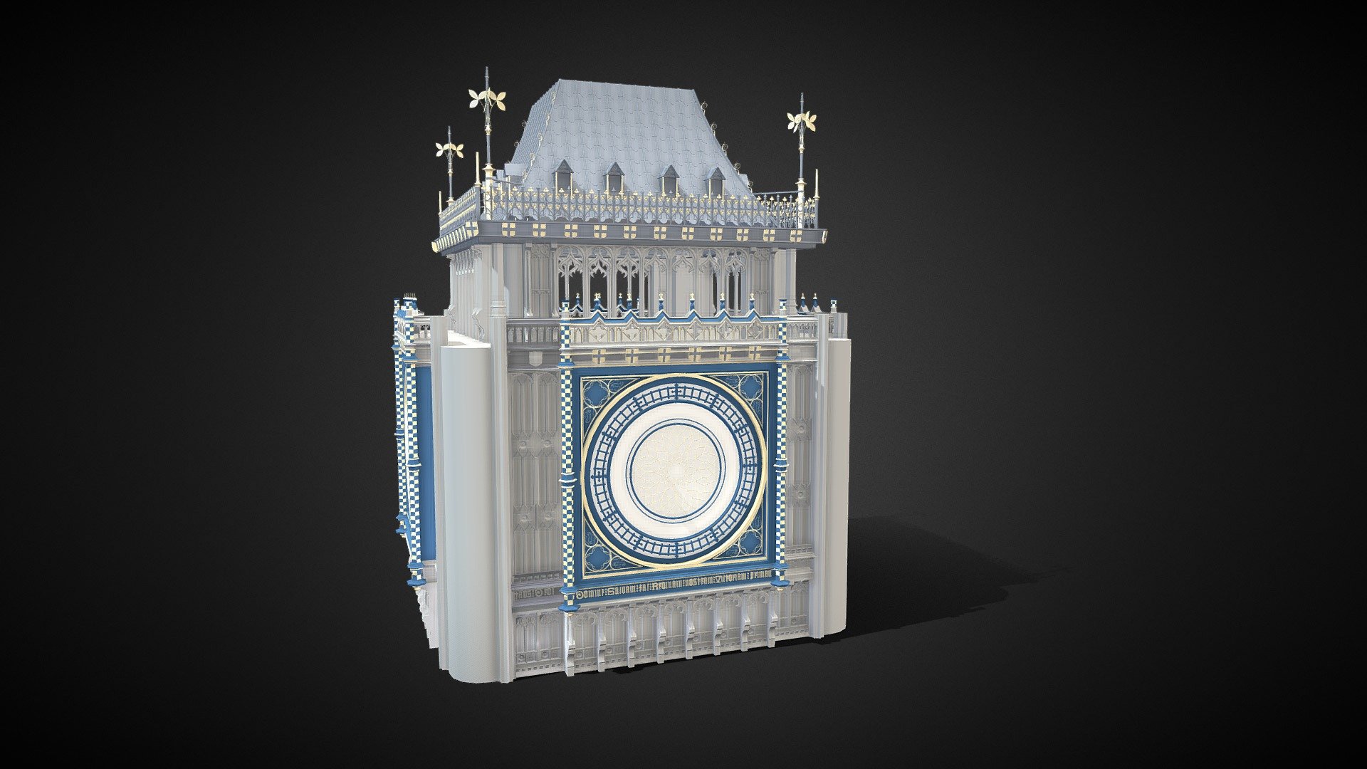 Big Ben Westminster - London - 3D model by Prajwal_m (@prajwalpark5 ...