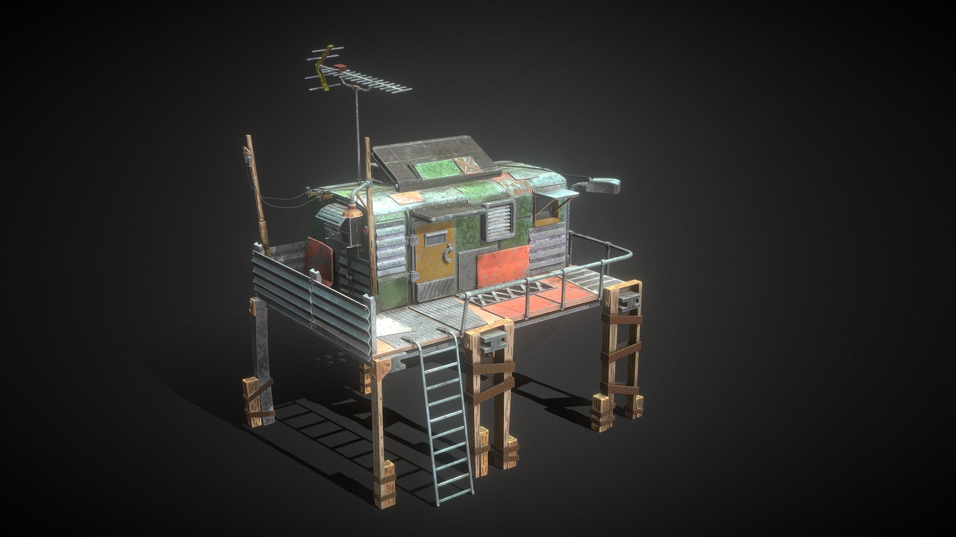Metal Shack - Buy Royalty Free 3D model by paburoviii [3fc0ebf ...
