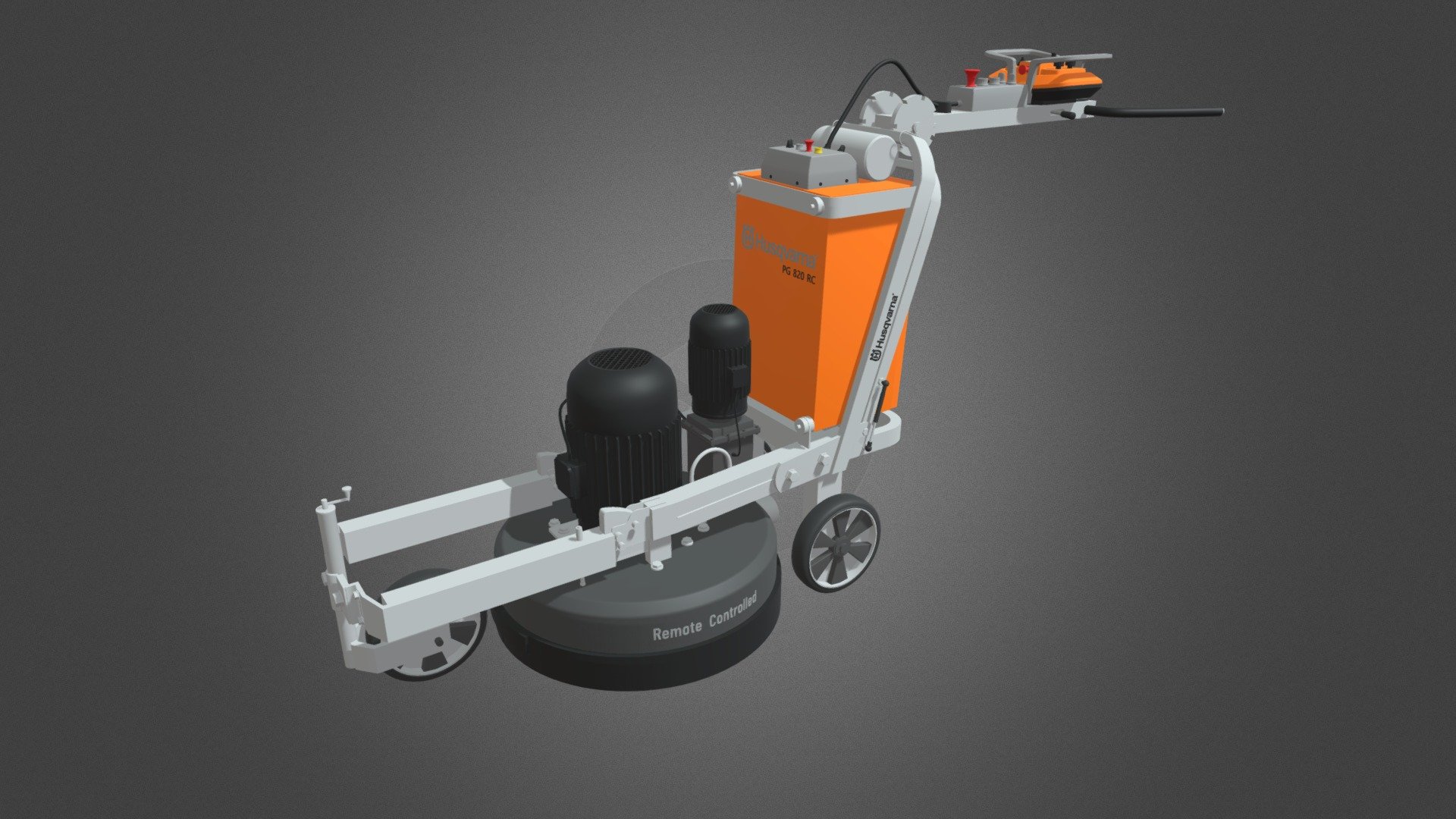 Concrete Floor Grinding Machine 3d Model - 3D model by nuralam018 ...
