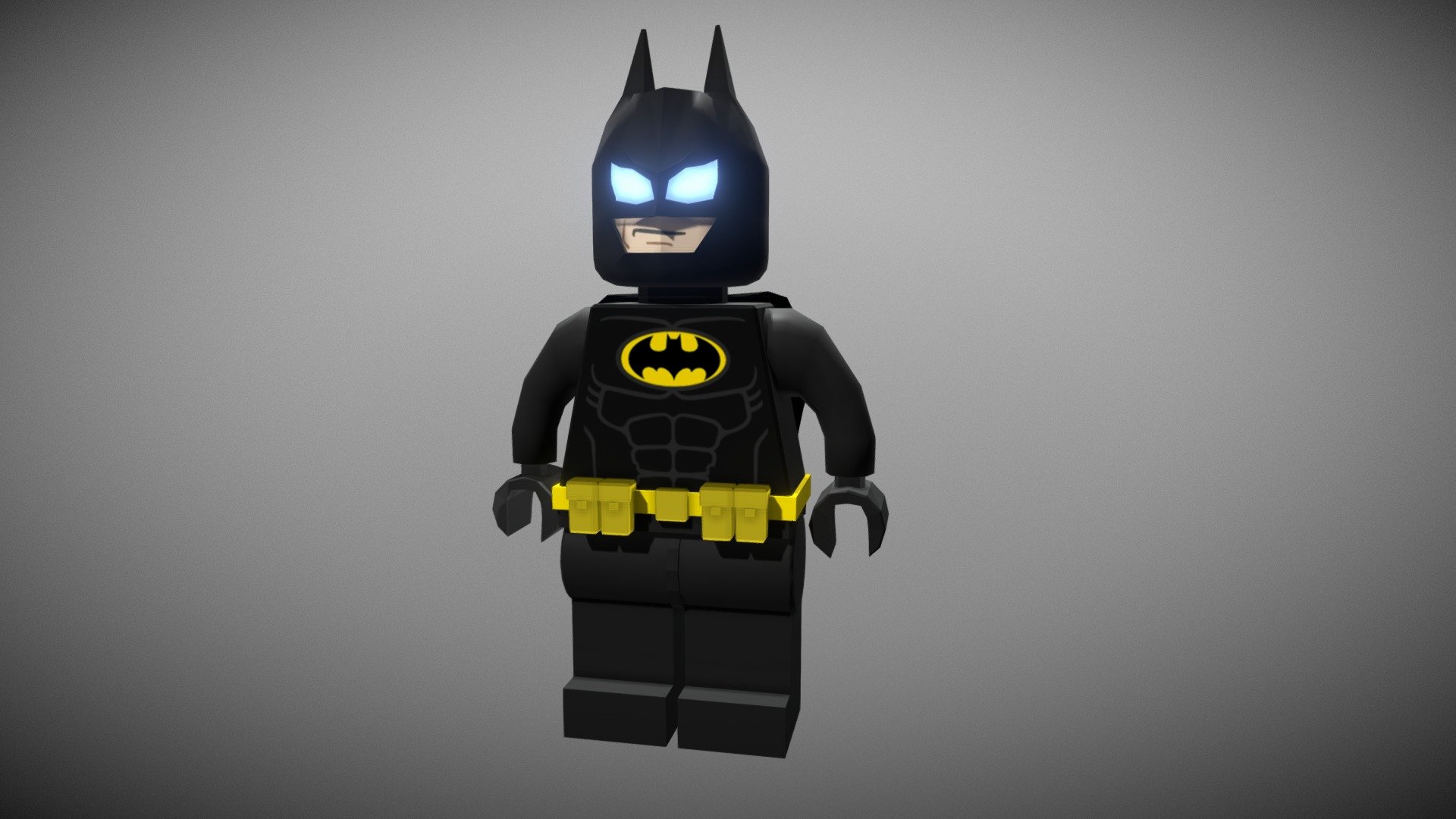 Lego Batman - 3D model by ashshidiq23 [3fc3988] - Sketchfab
