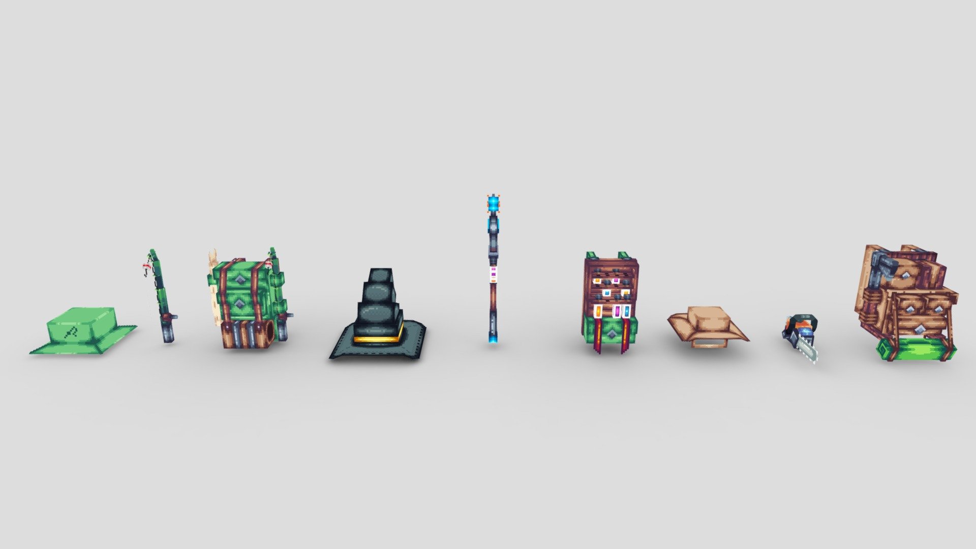Hobbies Cosmetics Pack - Buy Royalty Free 3D model by EliteCreatures [3fc46a7] - Sketchfab Store