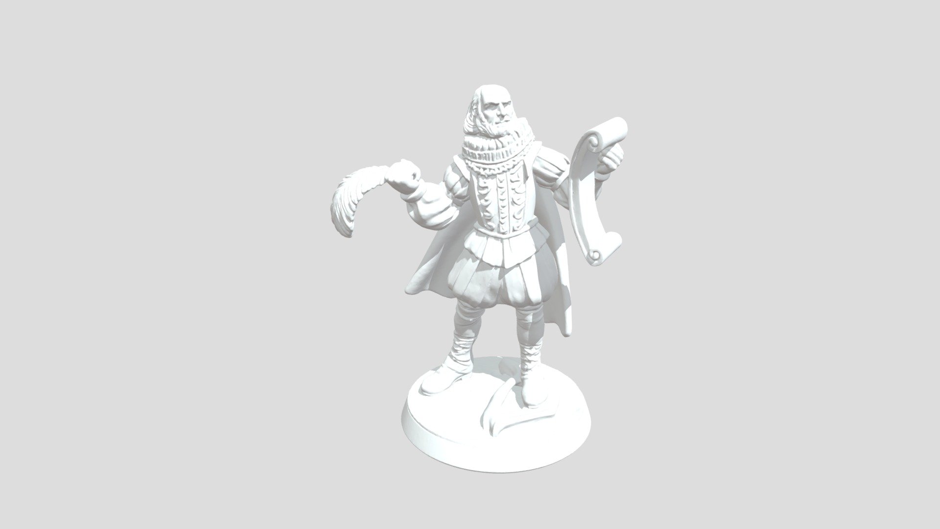 Shakespeare - Download Free 3D model by danialll94 [3fc5601] - Sketchfab