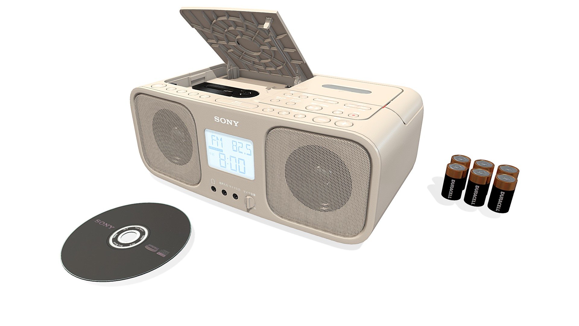 Sony CFD-S401_Ti - 3D model by EXO-S [3fc5a00] - Sketchfab