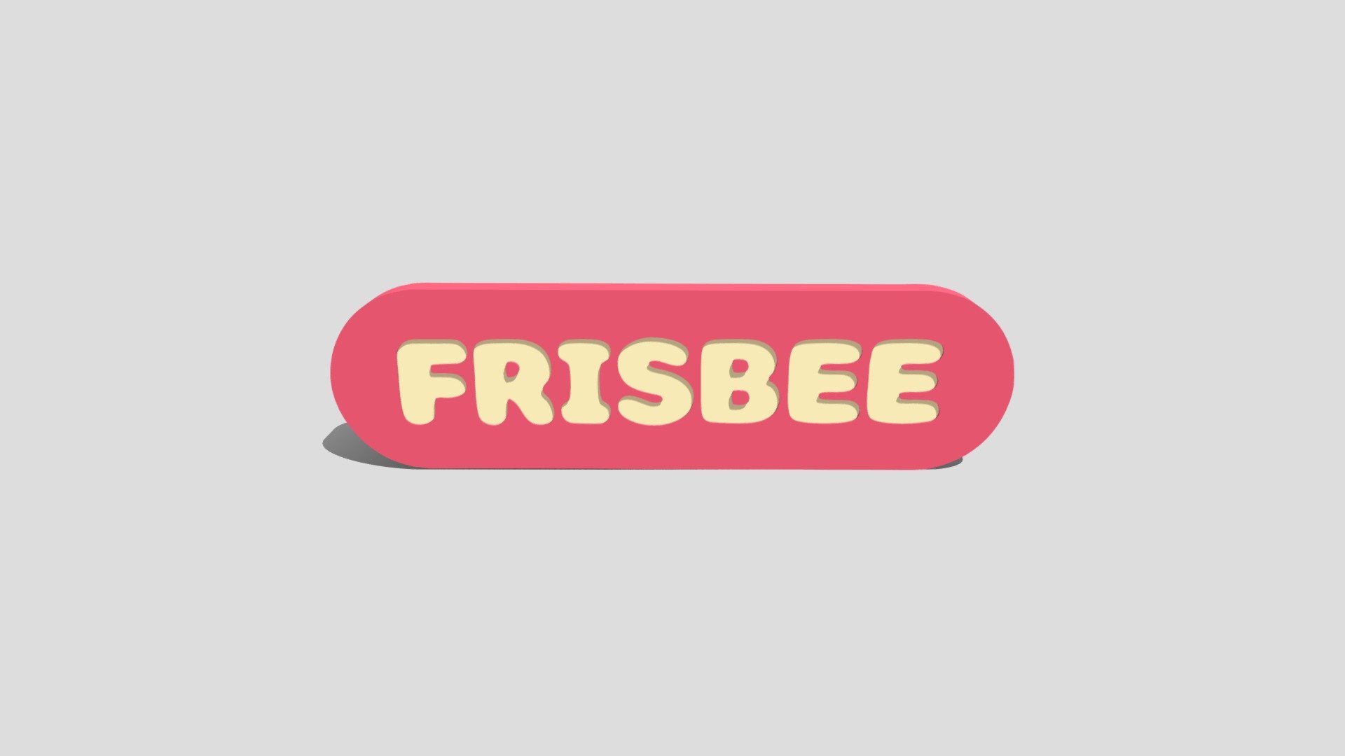 Frisbee - Download Free 3D model by Laurance Animations ...