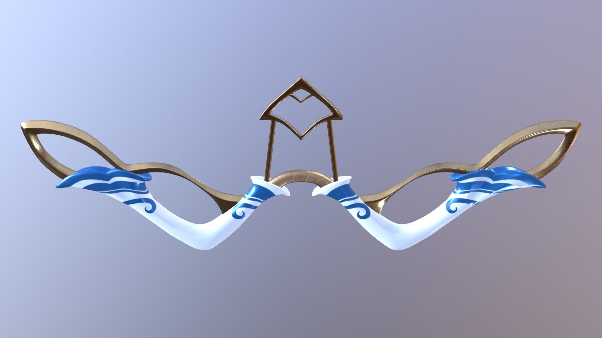 Porcelain Kindred Bow - Download Free 3D model by Useless.Witch ...