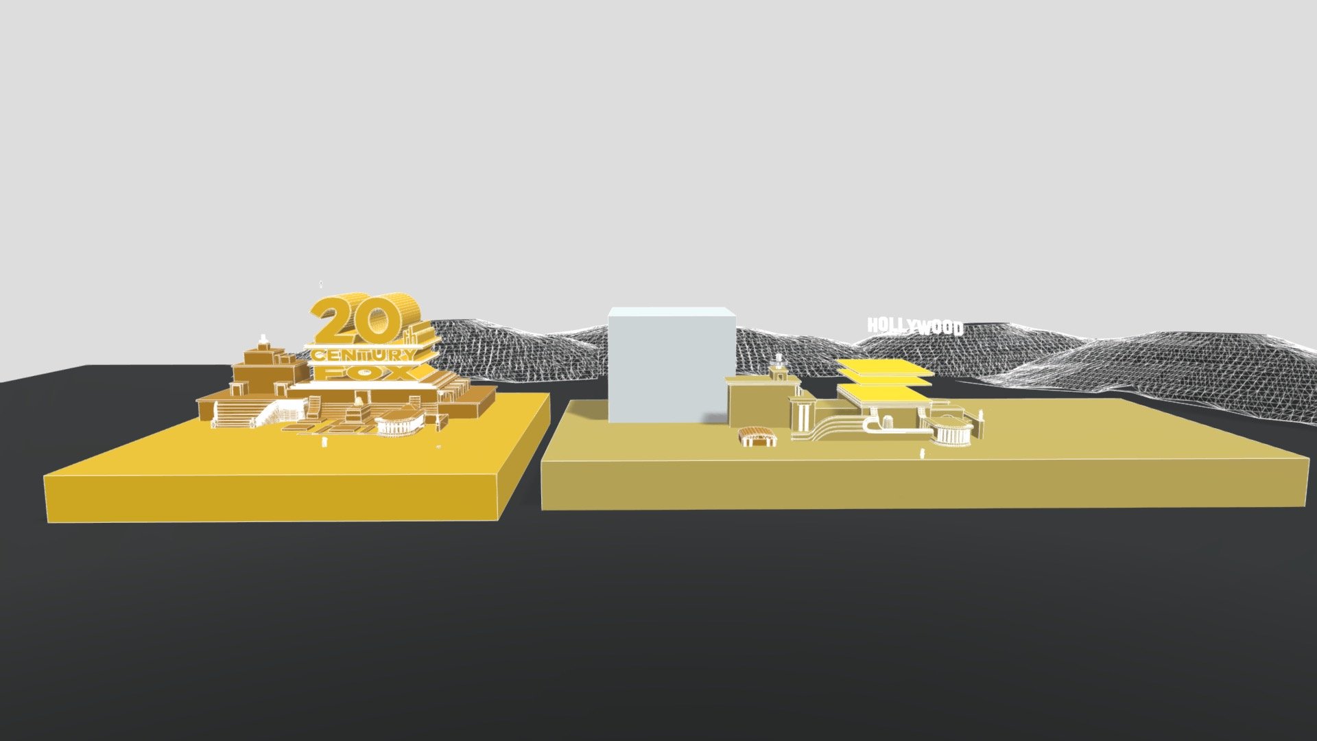 2 Parison 20th Century Fox - Download Free 3D model by David ...