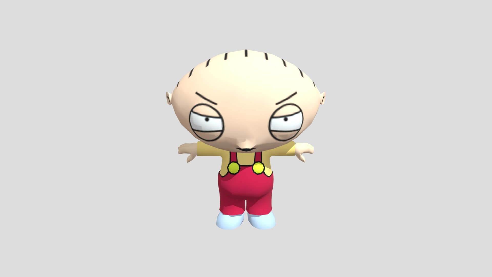 PSP - Family Guy Video Game - Stewie Griffin - Download Free 3D model ...