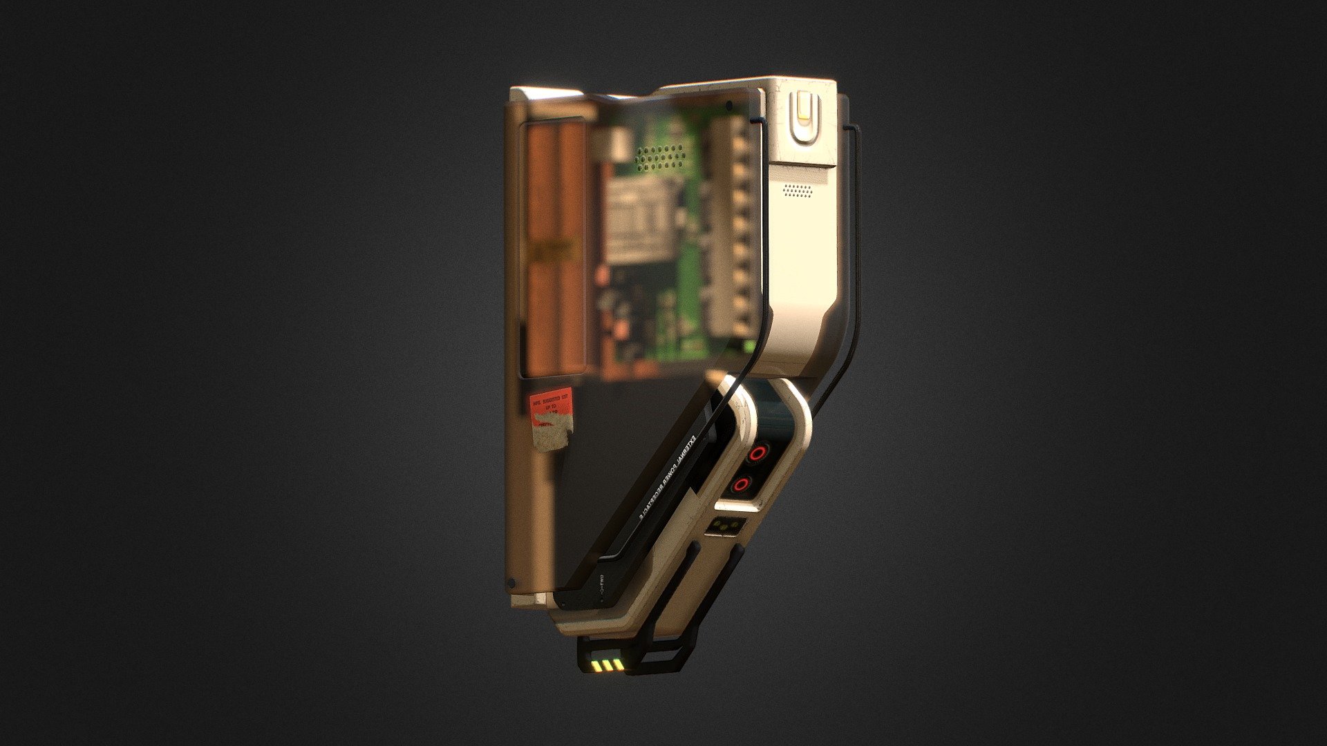 Translucent Sci-Fi Device - Download Free 3D model by Klaudijus ...