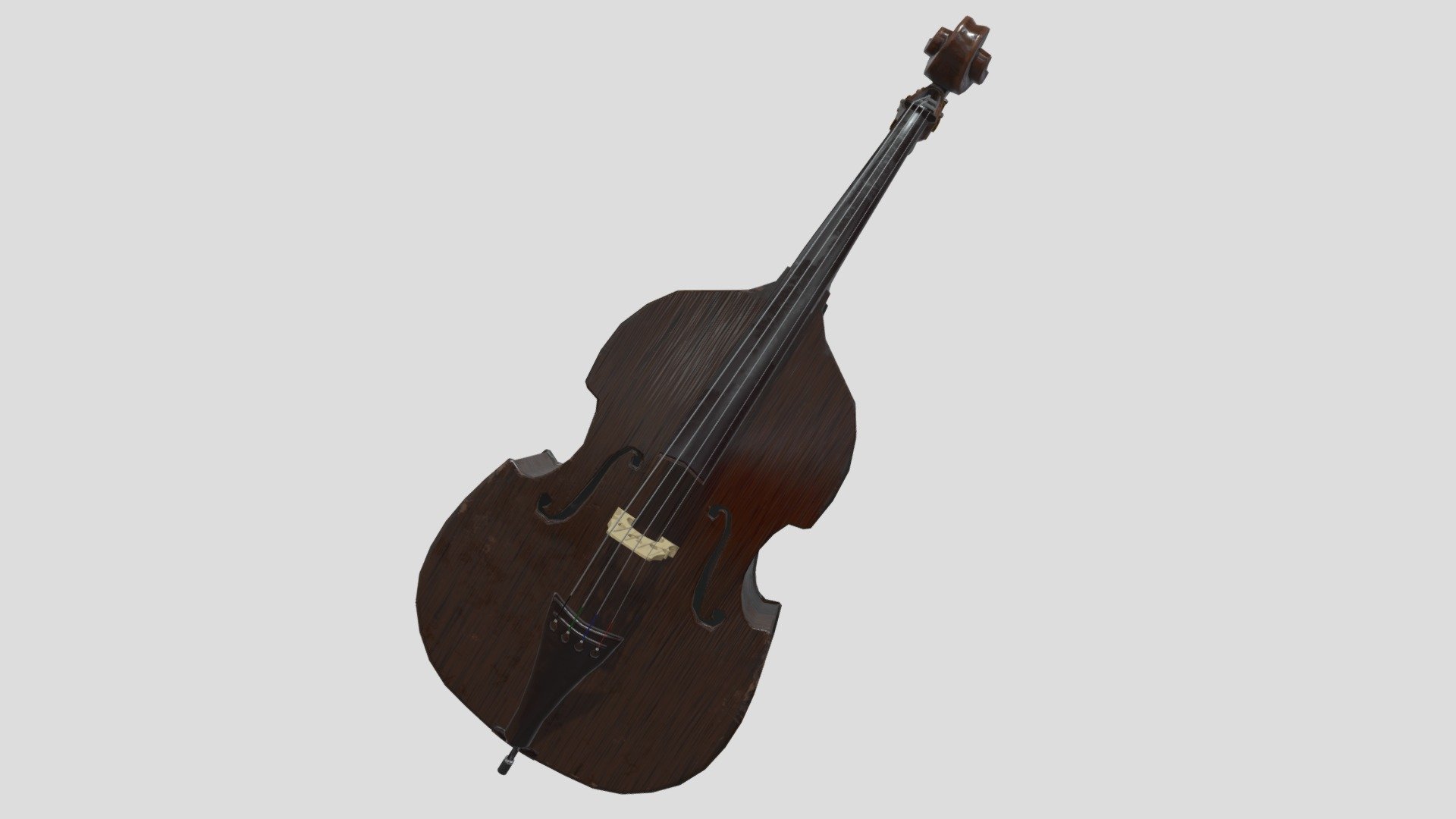 Double Bass - Buy Royalty Free 3D model by 3dlowpoly [3fc8d50 ...