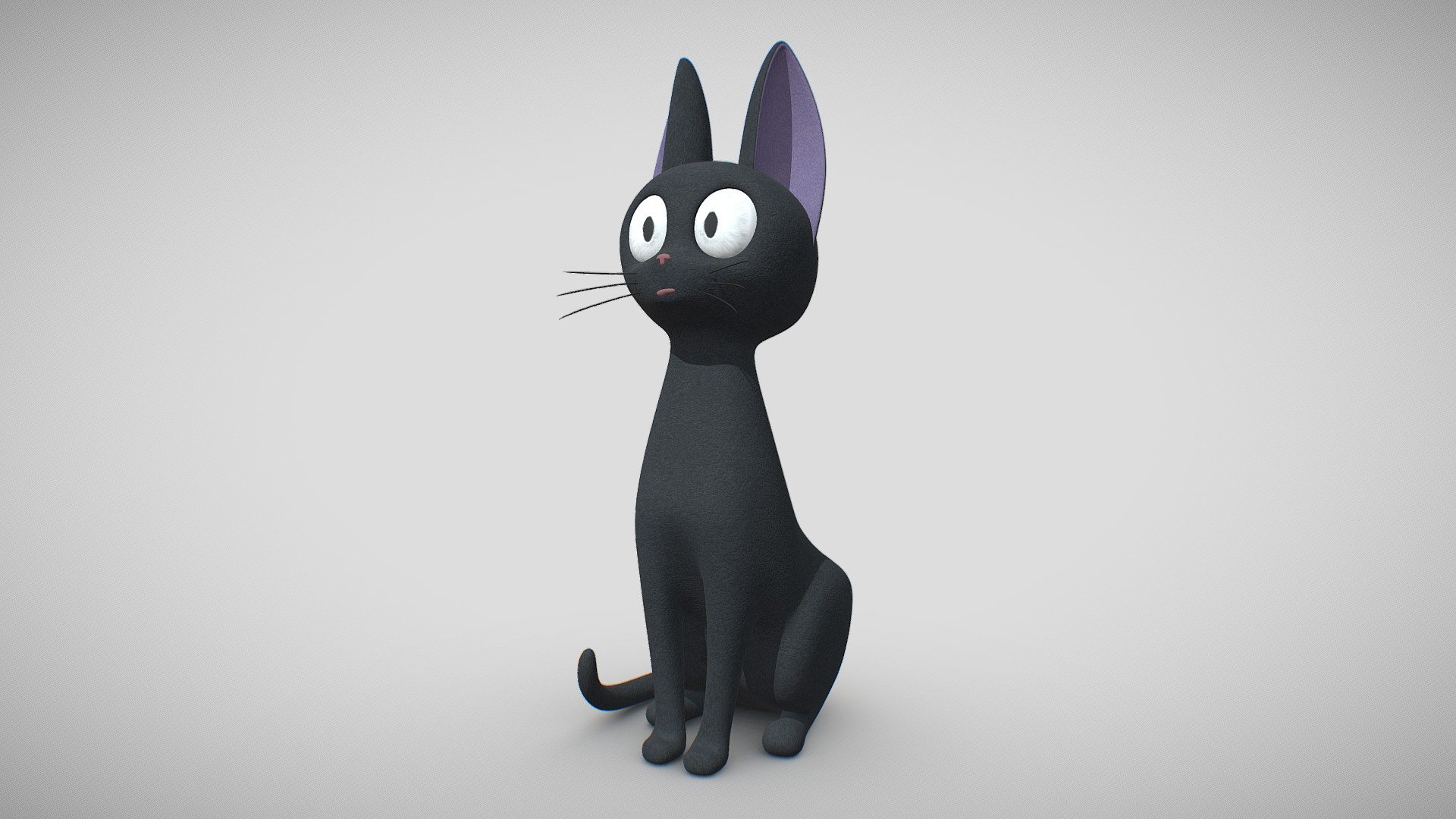 Jiji Black Cat Toy - Buy Royalty Free 3D model by trimitek [3fc8e13 ...