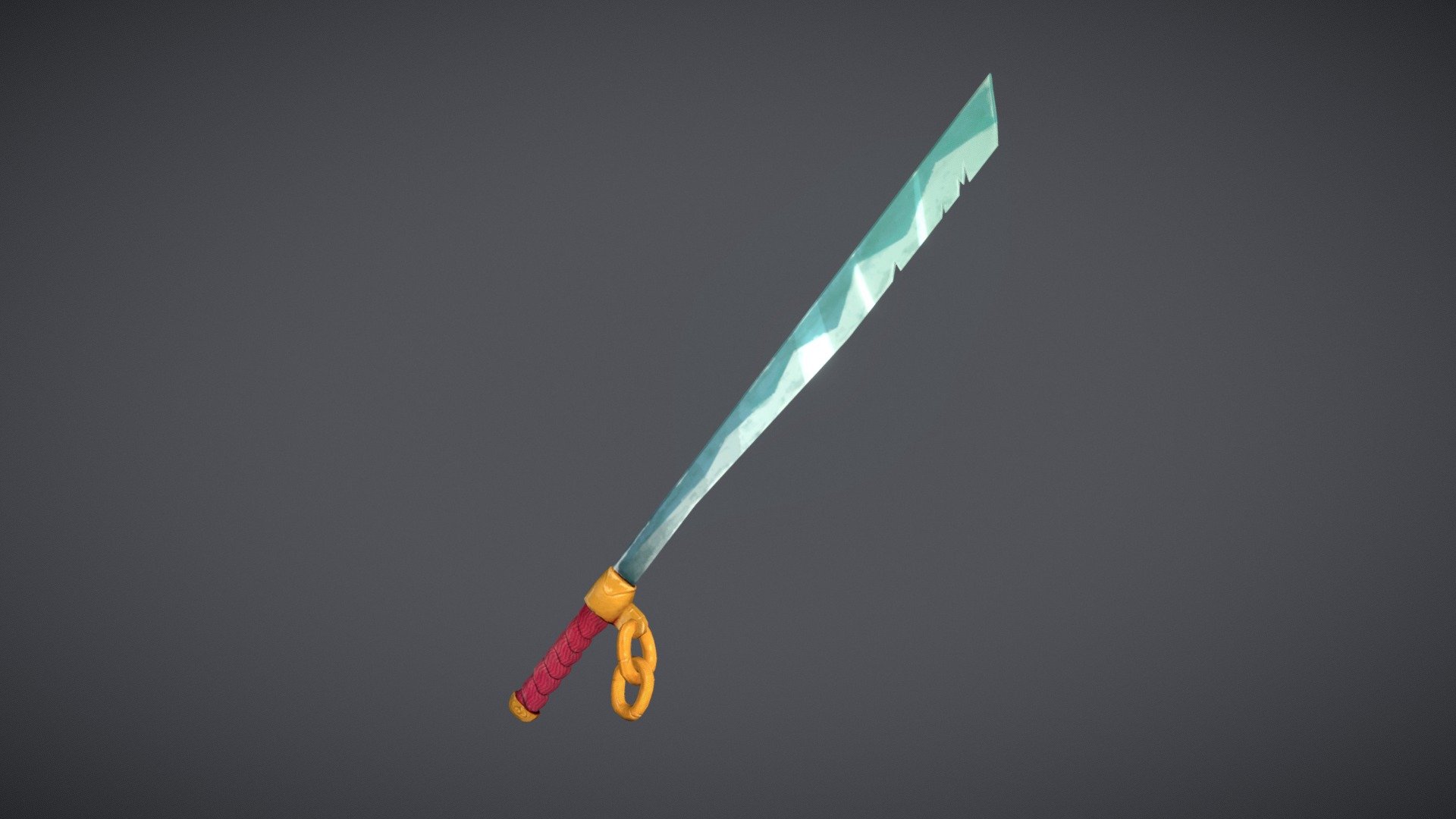 Stylized cold weapon (Handpaint series) - Download Free 3D model by ...