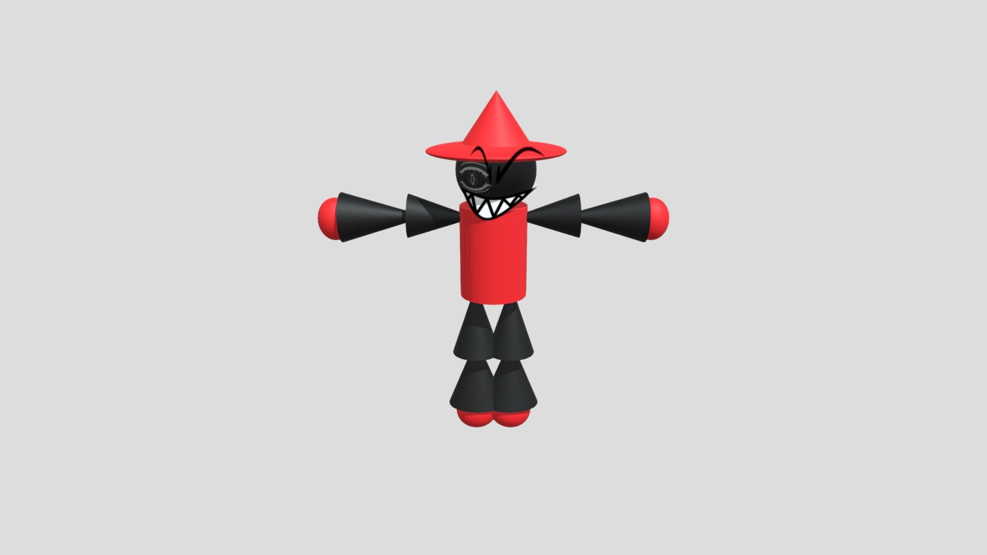 Final Expunged T pose - Download Free 3D model by triangle80 ...