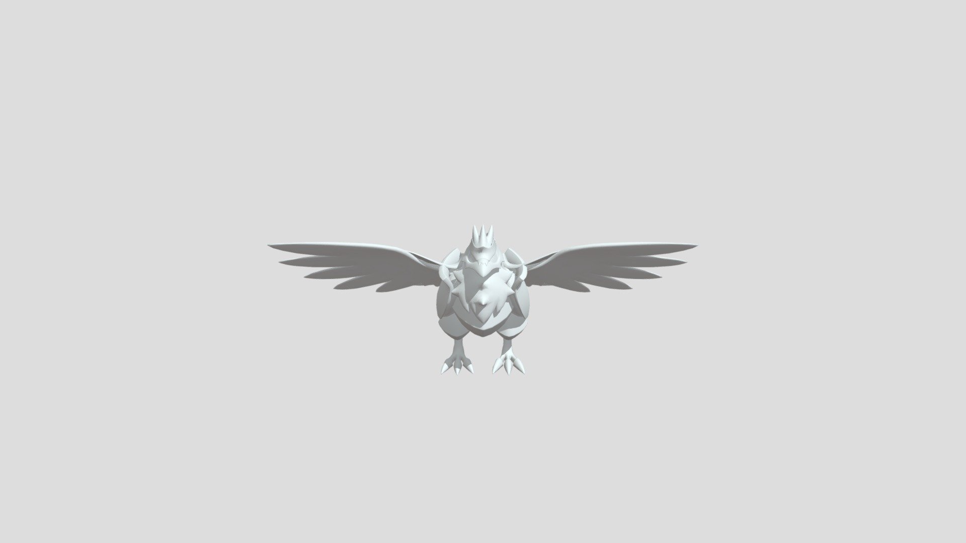 Corviknight - Download Free 3D model by LunaEagle [3fcb09e] - Sketchfab