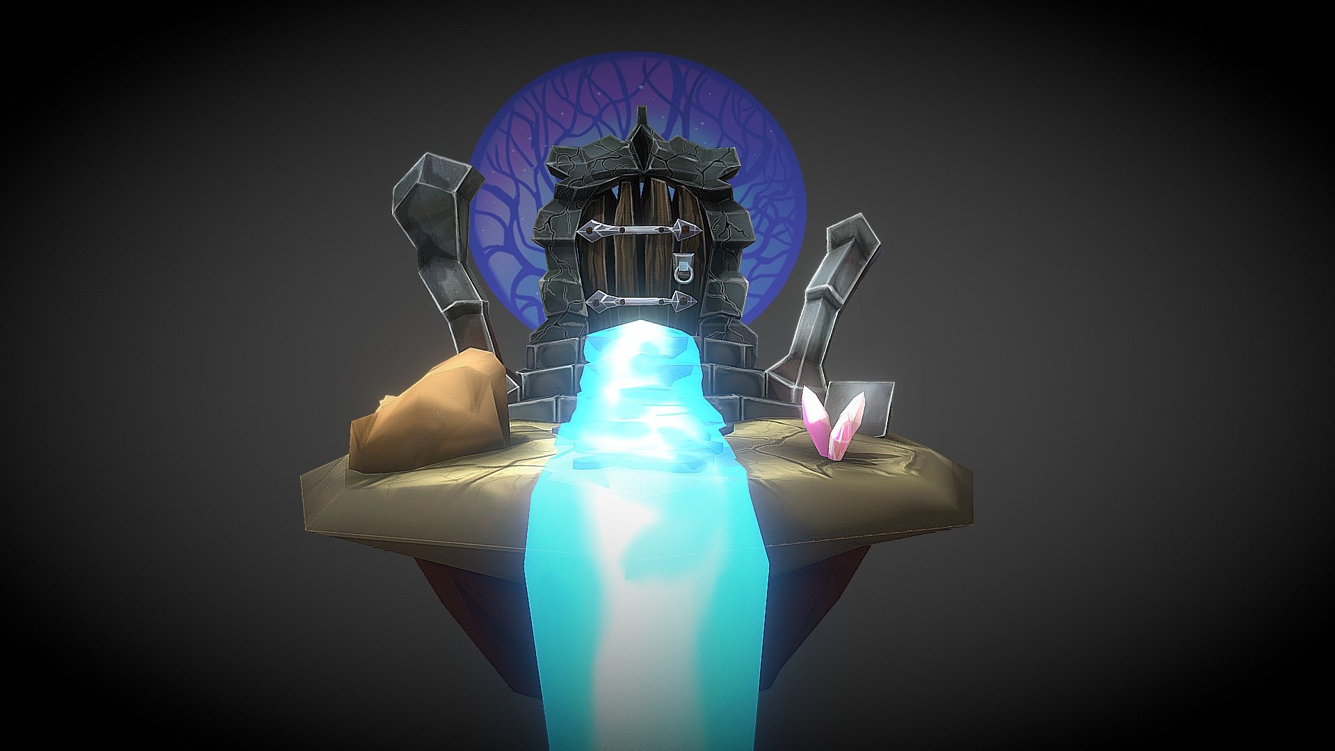 Door To Time - 3D model by Azaria Durant (@artbitrix) [3fcb647] - Sketchfab