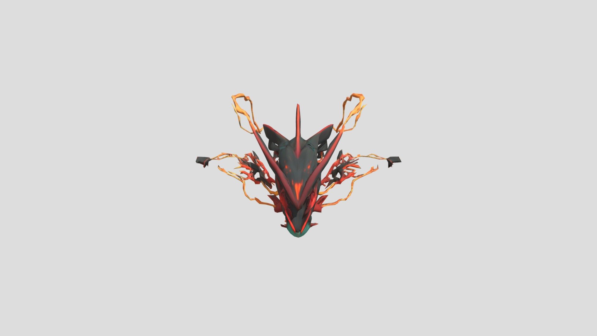 Rayquaza in Shadow Aura - 3D model by thatboytay3d [3fd1f44] - Sketchfab