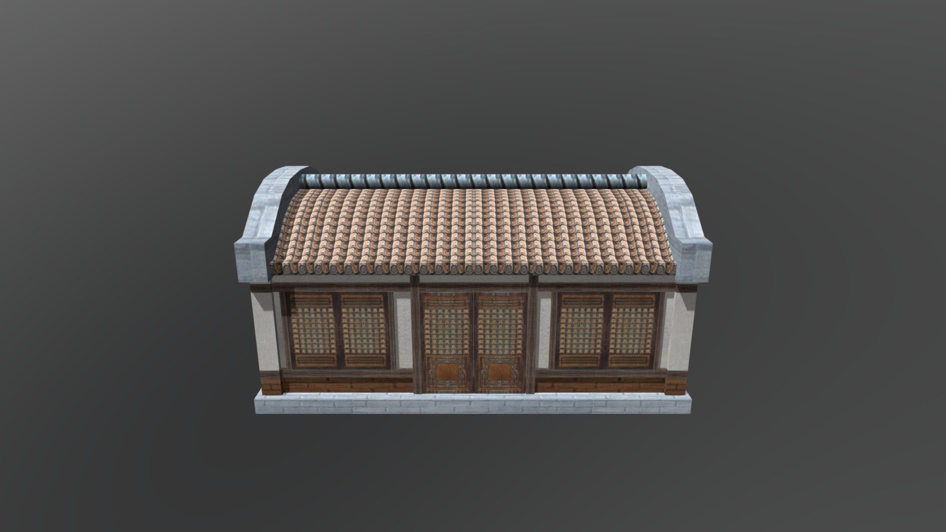 R2013_Ancient House(01) - 3D model by co-RM [3fd2211] - Sketchfab