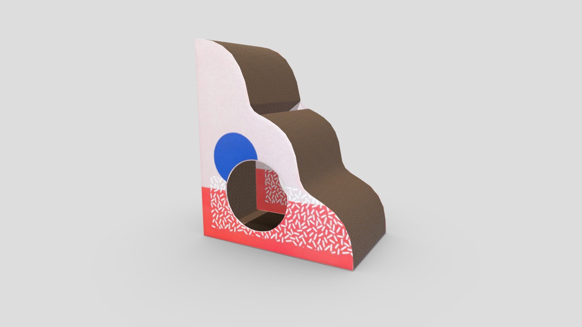 Cat slide stairs - Buy Royalty Free 3D model by interior model ...