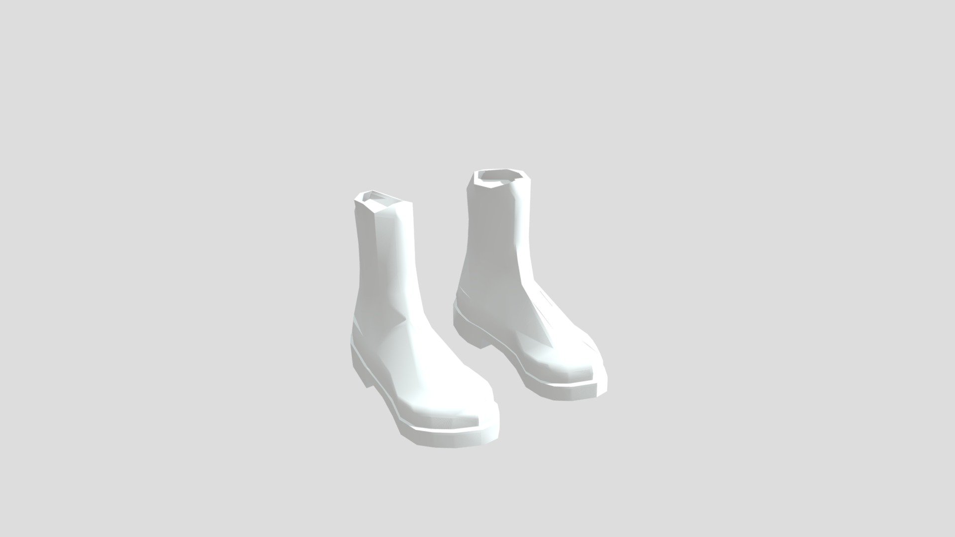Boot lo-poly - Download Free 3D model by Nao.Man [3fd3de4] - Sketchfab