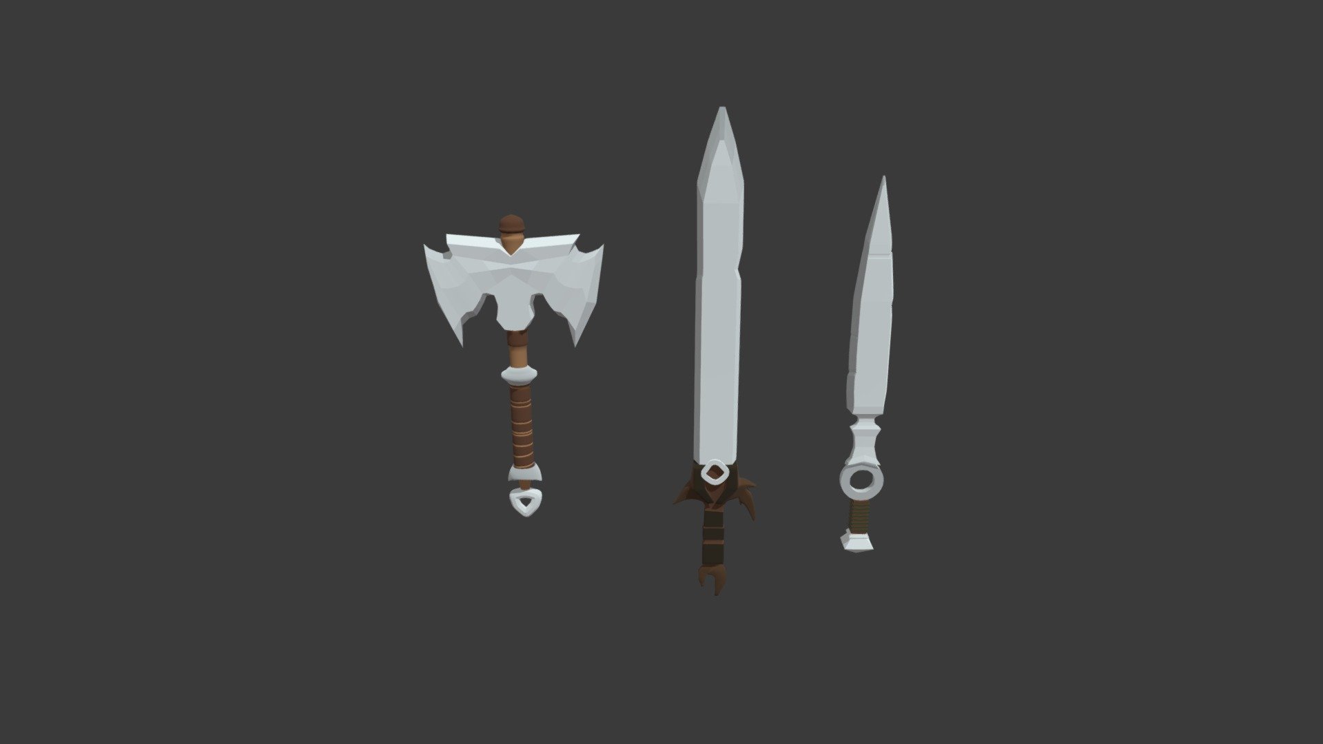3D instruments of war - 3D model by cerileydi [3fd52a3] - Sketchfab