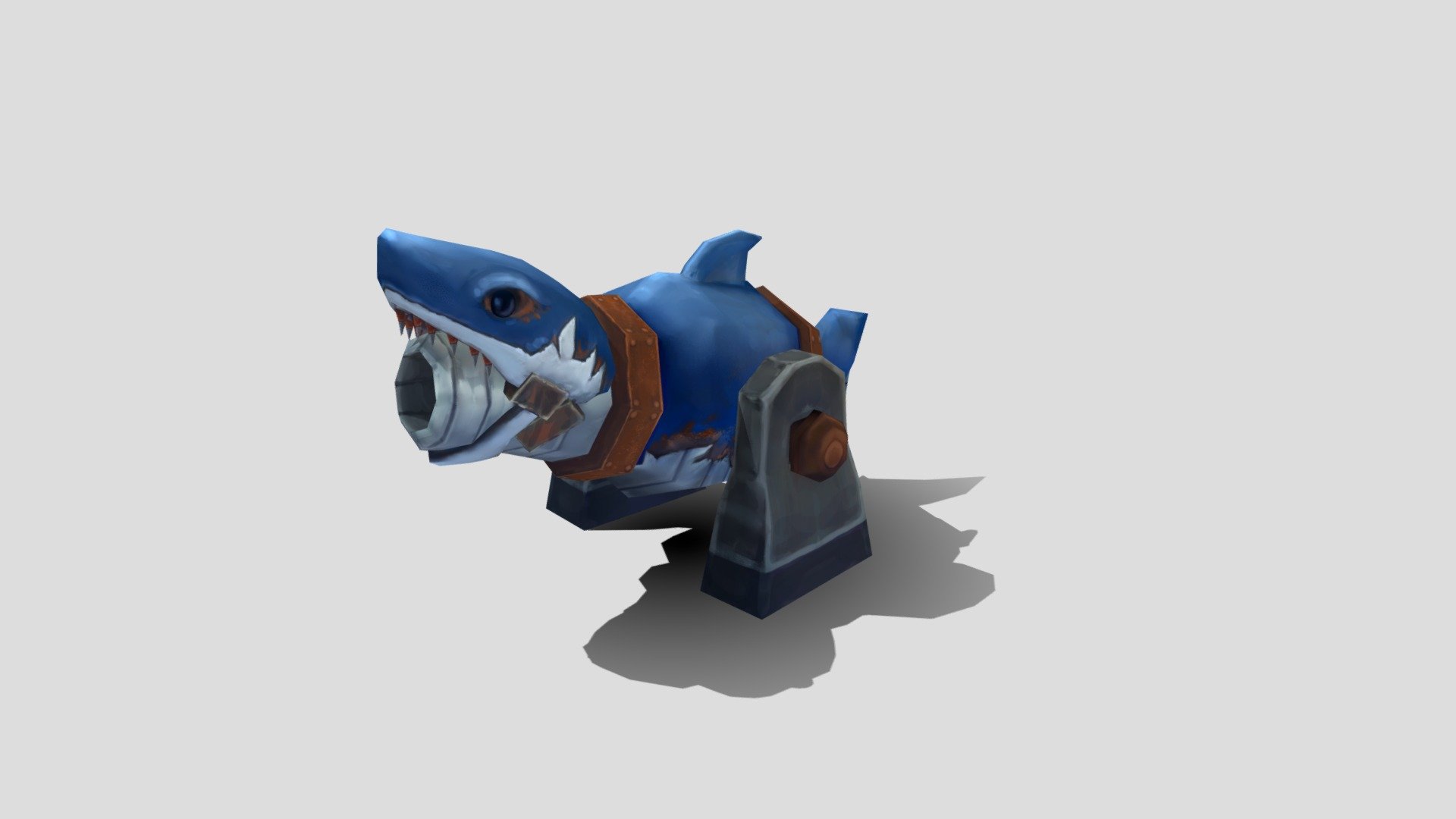 Shark Cannon - 3D model by tertias [3fd7007] - Sketchfab