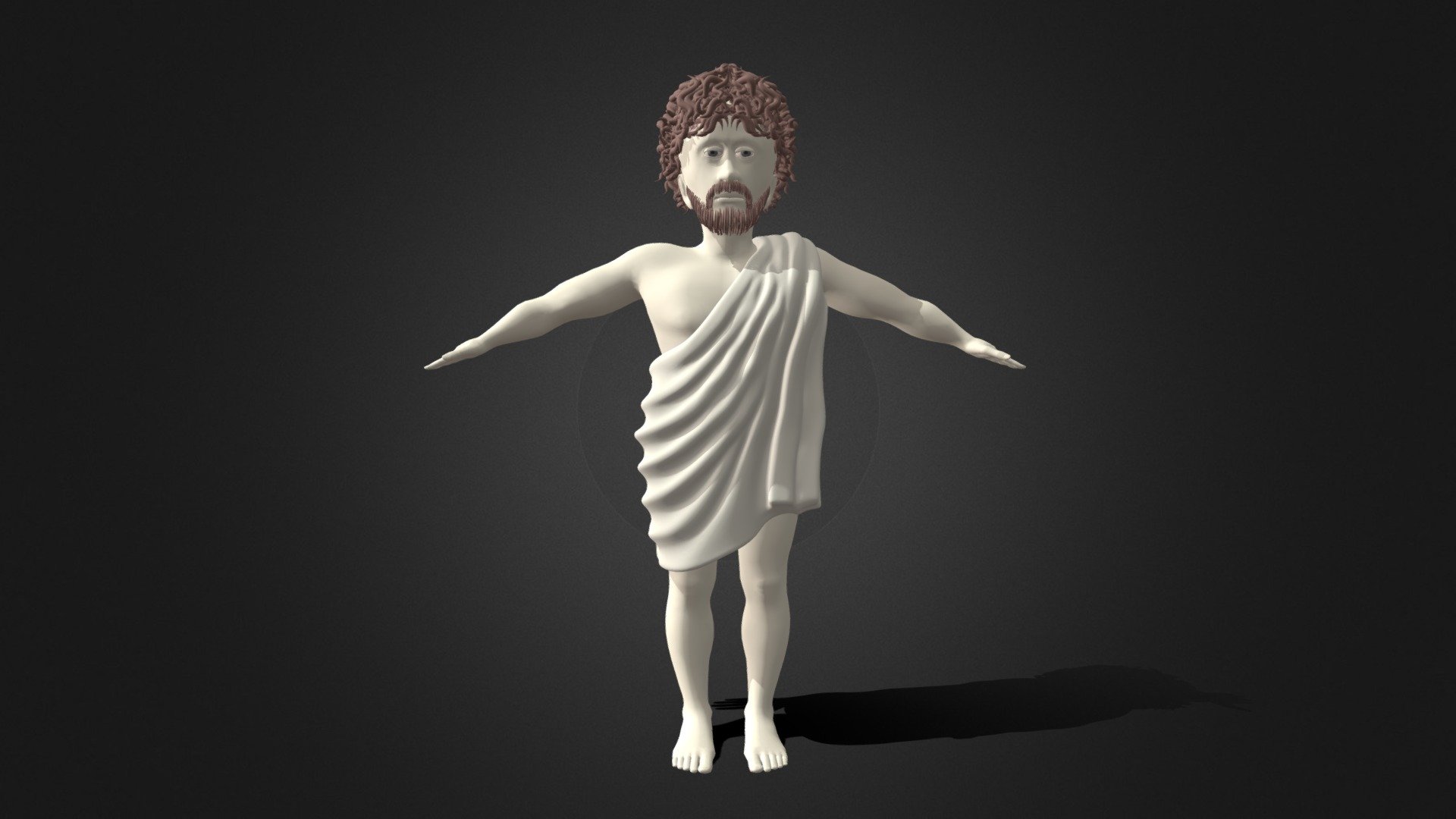 Sisyphus - Stylized Ancient Greek Character - 3D model by Adem Isler ...