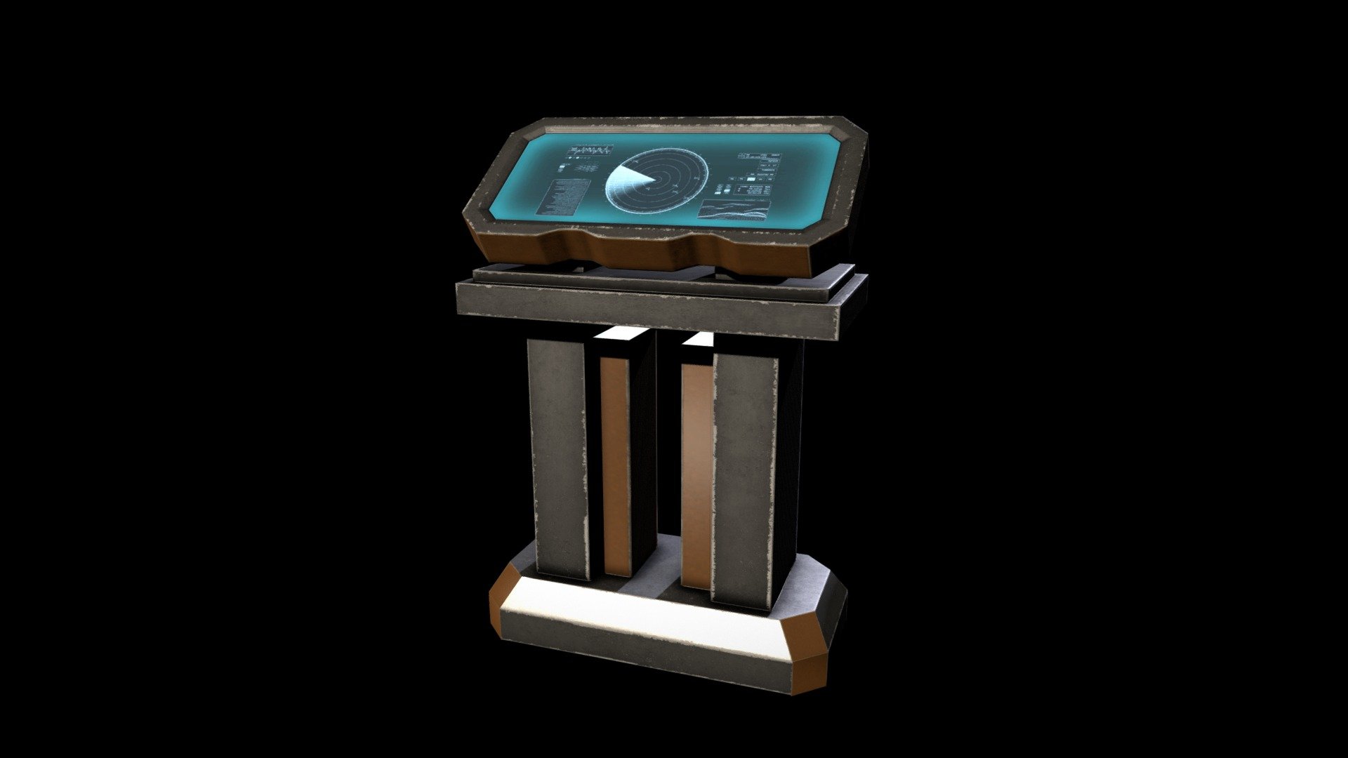 Radar Terminal - 3D model by LoneStrider96 [3fd84e3] - Sketchfab