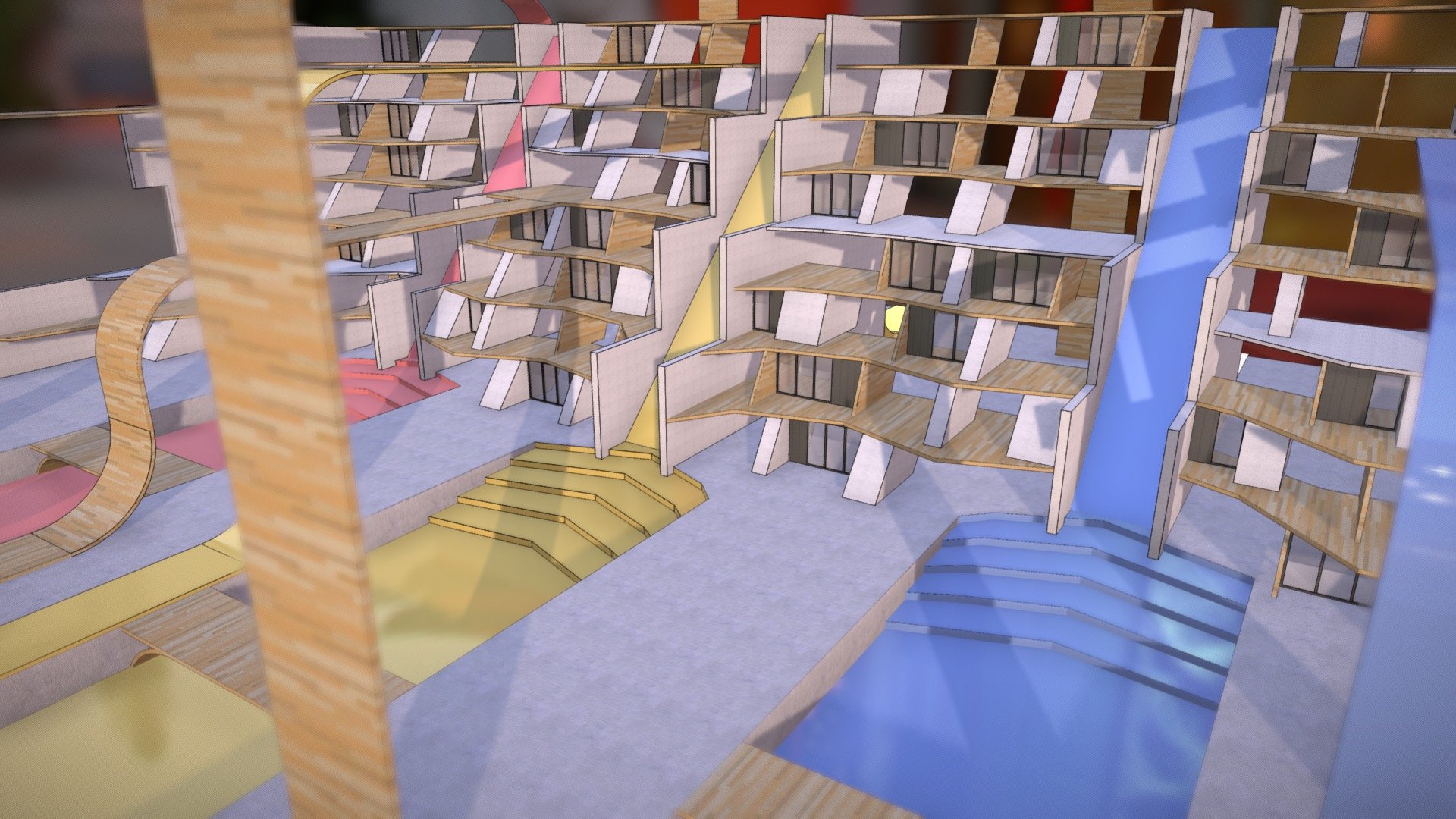 Meta_Meeting_Place - Download Free 3D model by Shinnathee [3fd8ad2 ...