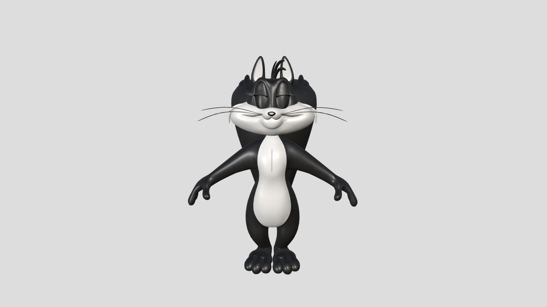 Penelope Pussycat V2 - Download Free 3D model by mustafatylan68 ...