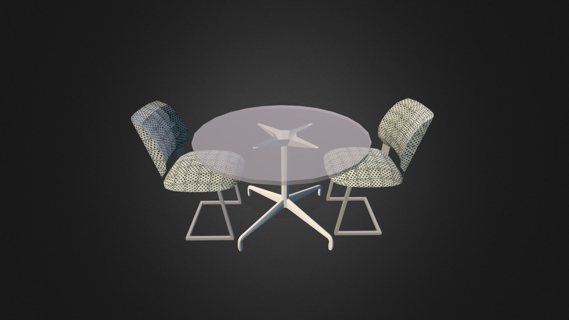 Table and Chairs - Download Free 3D model by James [3fdc775] - Sketchfab