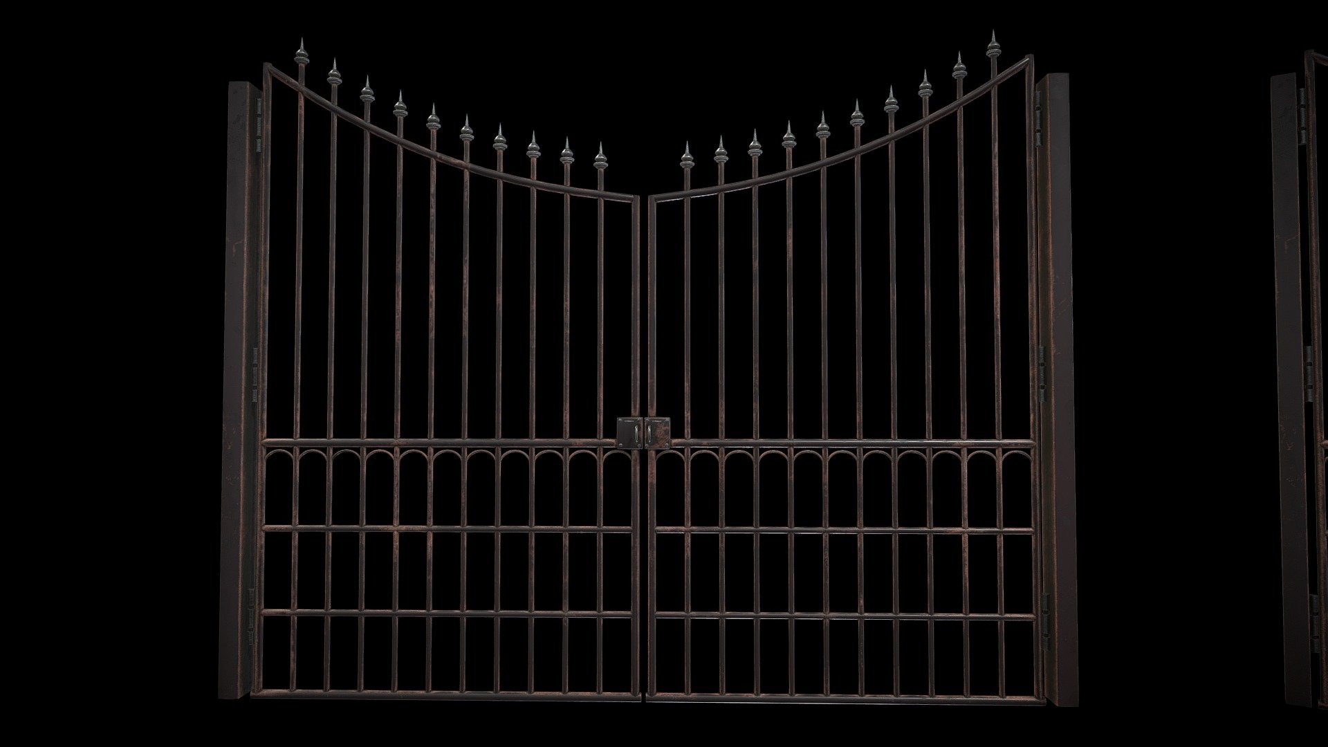 Door metallic Garden villa - 12MB - Download Free 3D model by Mehdi ...