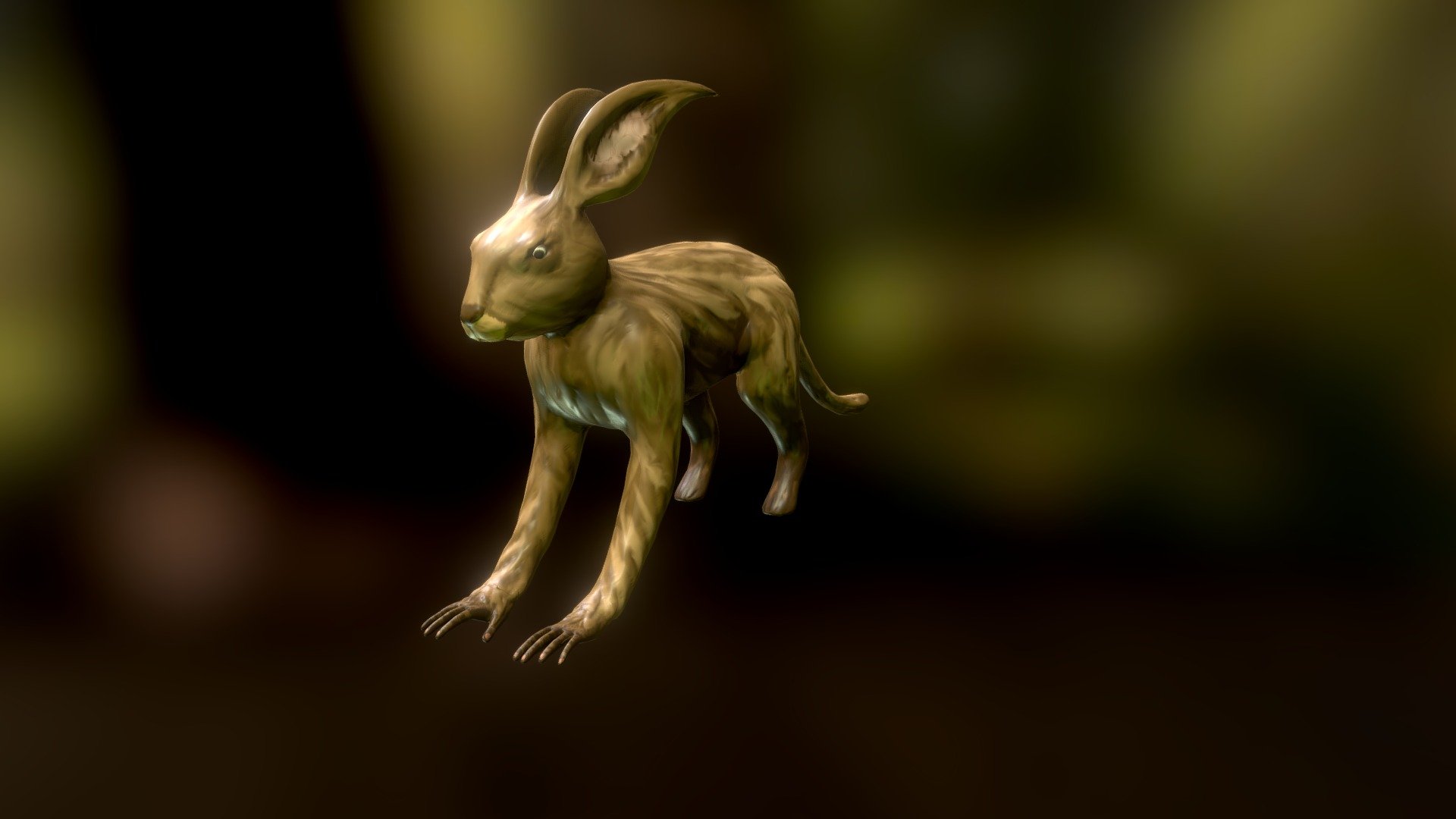 Rabbit Monkey - 3D model by jenn.chamberlain [3fde6d1] - Sketchfab