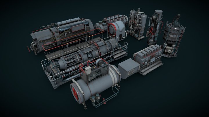Boiler 3D models - Sketchfab
