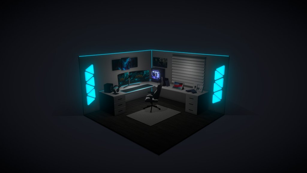 gaming - A 3D model collection by zainseff17599 - Sketchfab