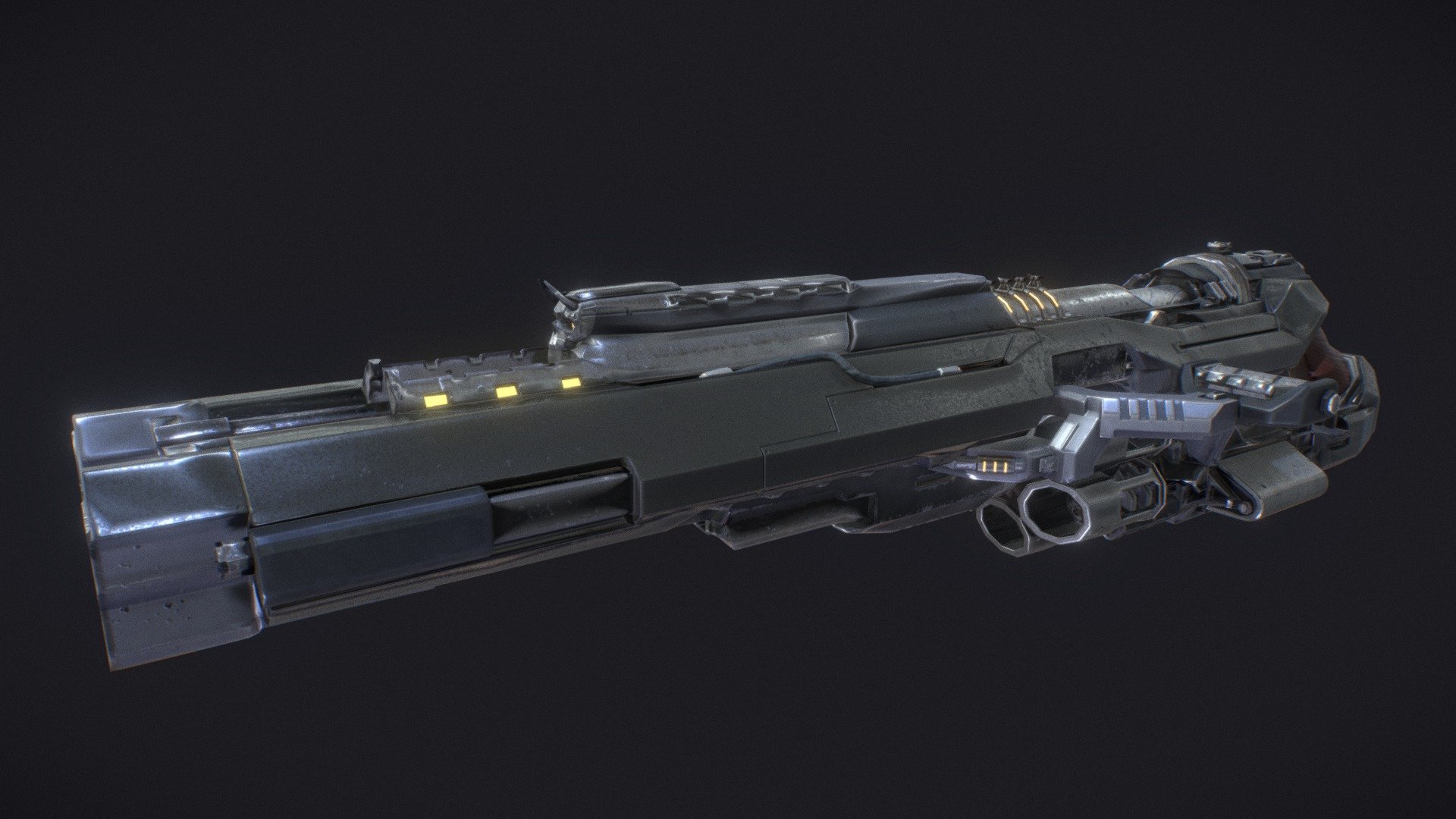 Doom inspired weapon design - 3D model by carlos.rus99 [3fe1a07 ...
