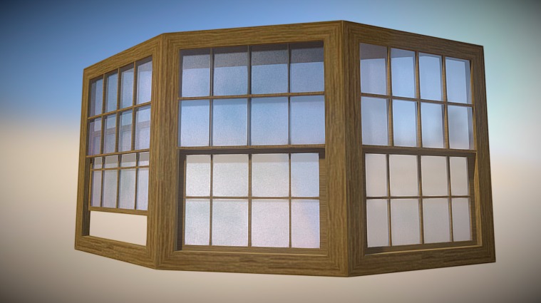 Ventana en Blender - 3D model by Diego Gaona (@panter117) [3fe2713 ...