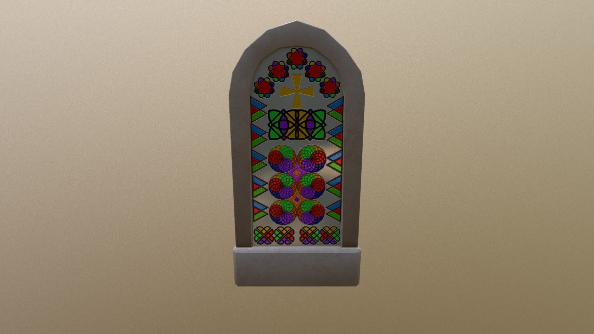 Manor Window Arch - 3D model by Lee Hess (@lee.hess) [3fe43ff] - Sketchfab