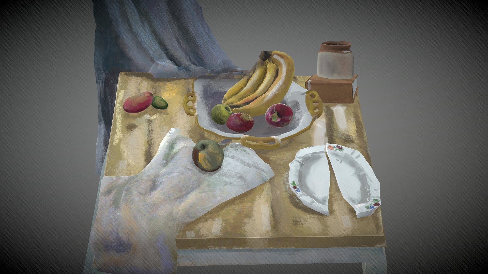 Still life with odd perspective - 3D model by MiwhyMiwh [3fe4a81 ...