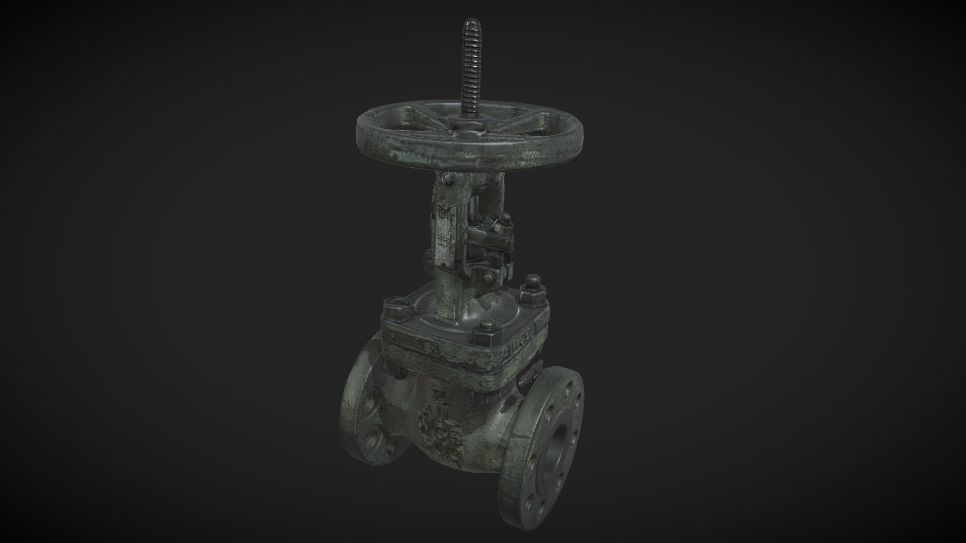 Valve - Open - 3D model by LuminousGroup [3fe5af3] - Sketchfab