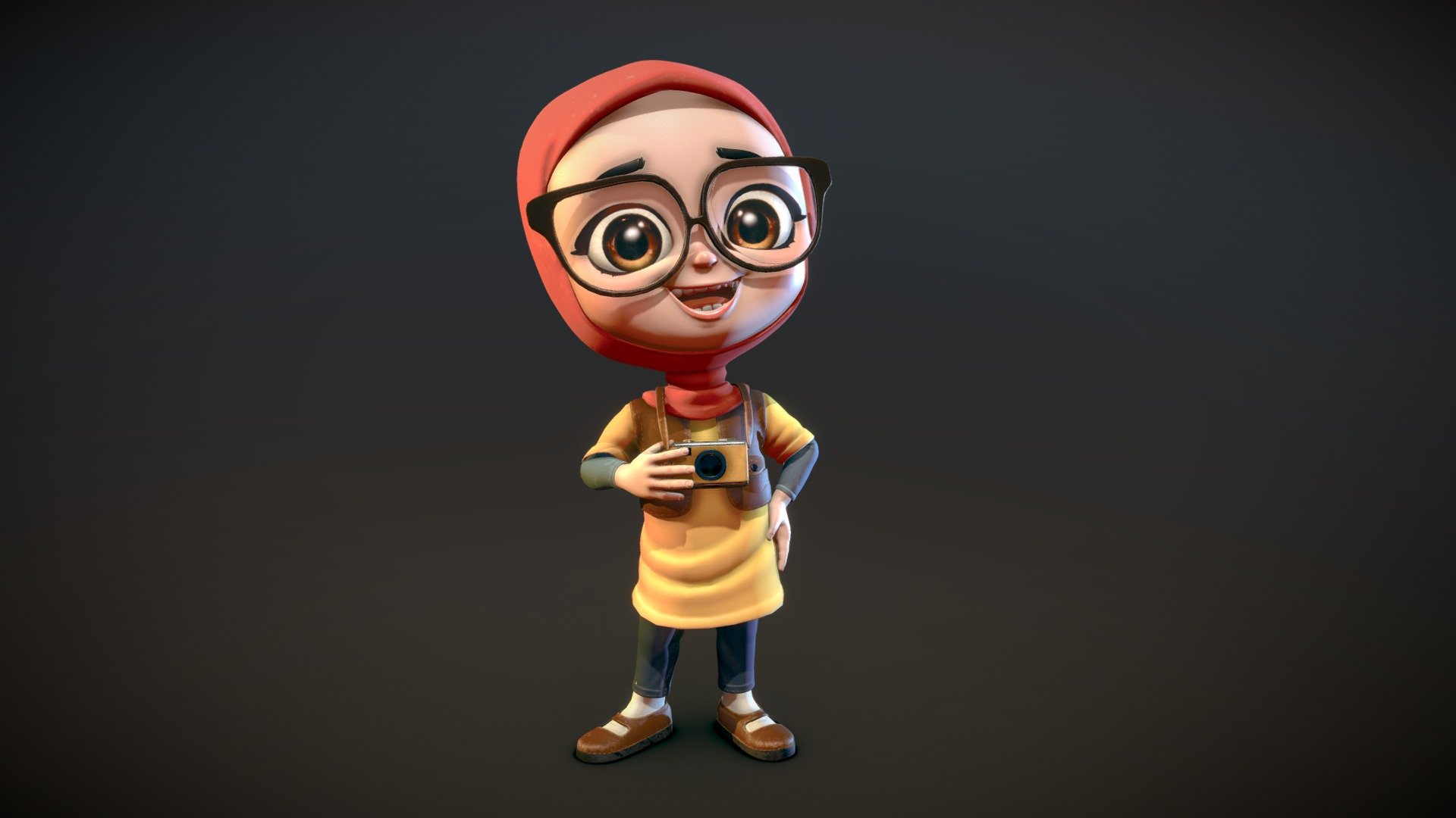 AISHA - 3D model by kris adi candra (@krisadicandra) [3fe645f] - Sketchfab