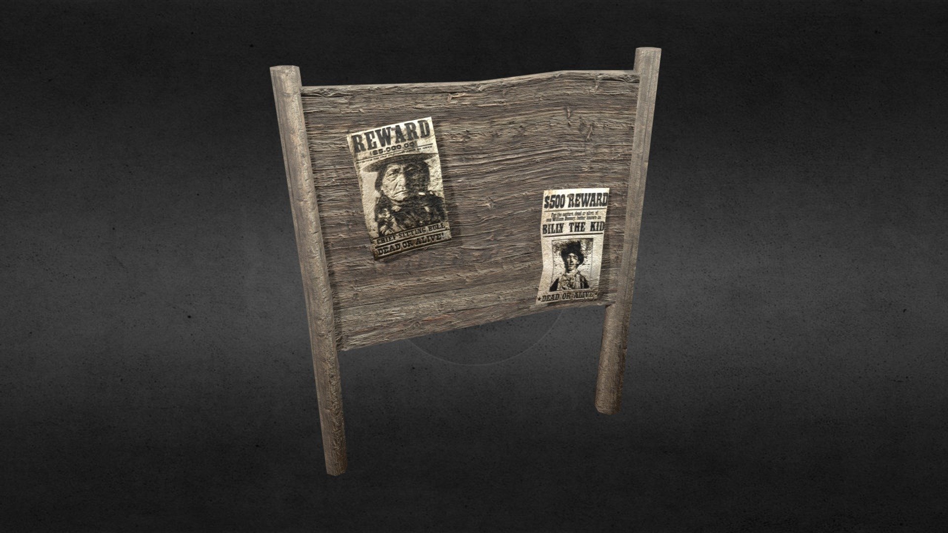 Wanted Table - Download Free 3D model by adam127 [3fe7382] - Sketchfab