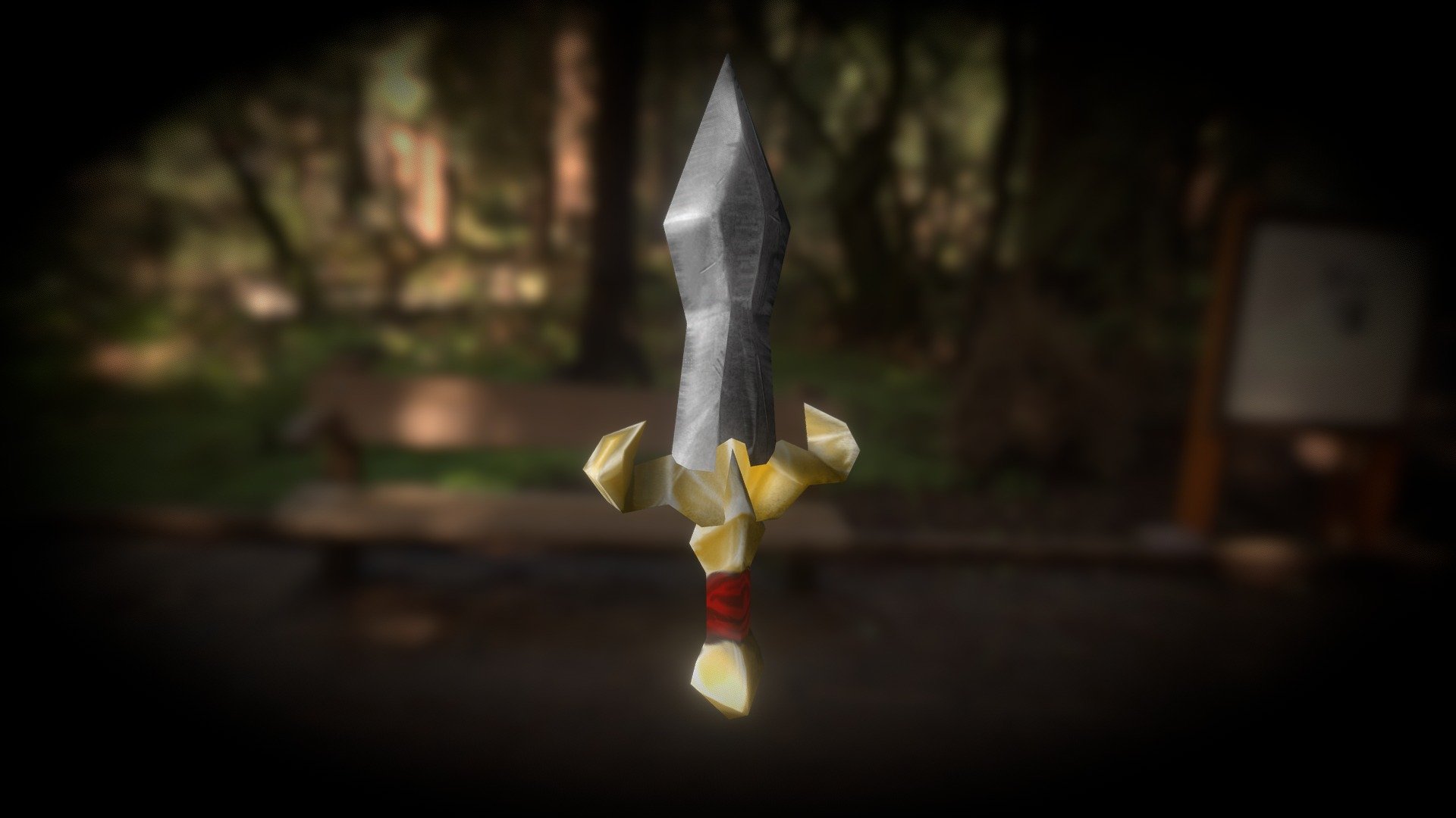 Stylized Knife - 3D model by Lee Drake (@CrowjanGames) [3fe8fb0 ...
