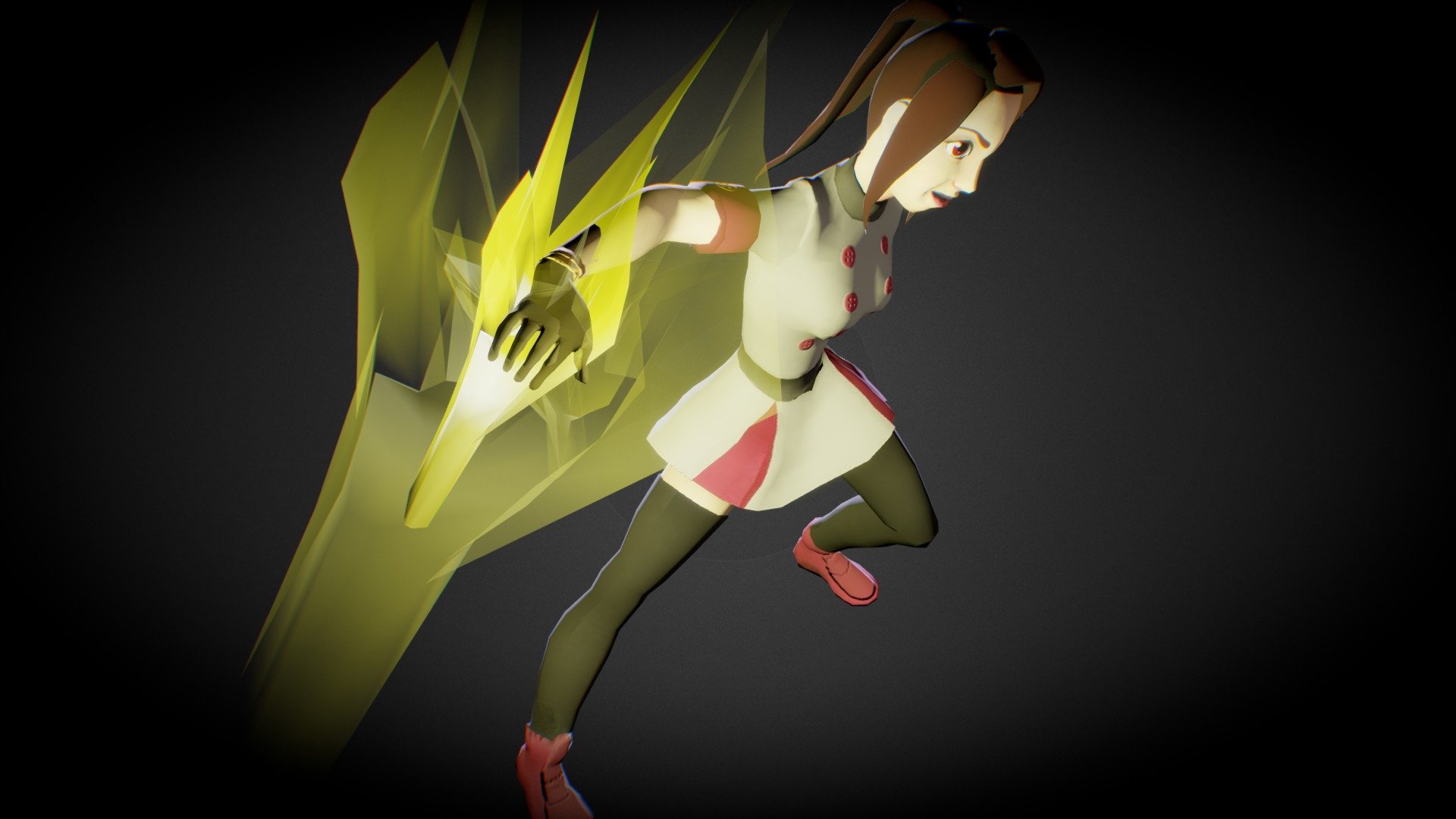 Kiiro - original character - Download Free 3D model by Castherwil ...