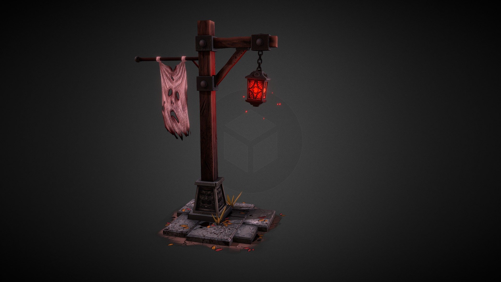 Horror Lamp - 3D model by Kowalczyk Kamil (@Kamil.Kowalczyk) [3fec57c ...