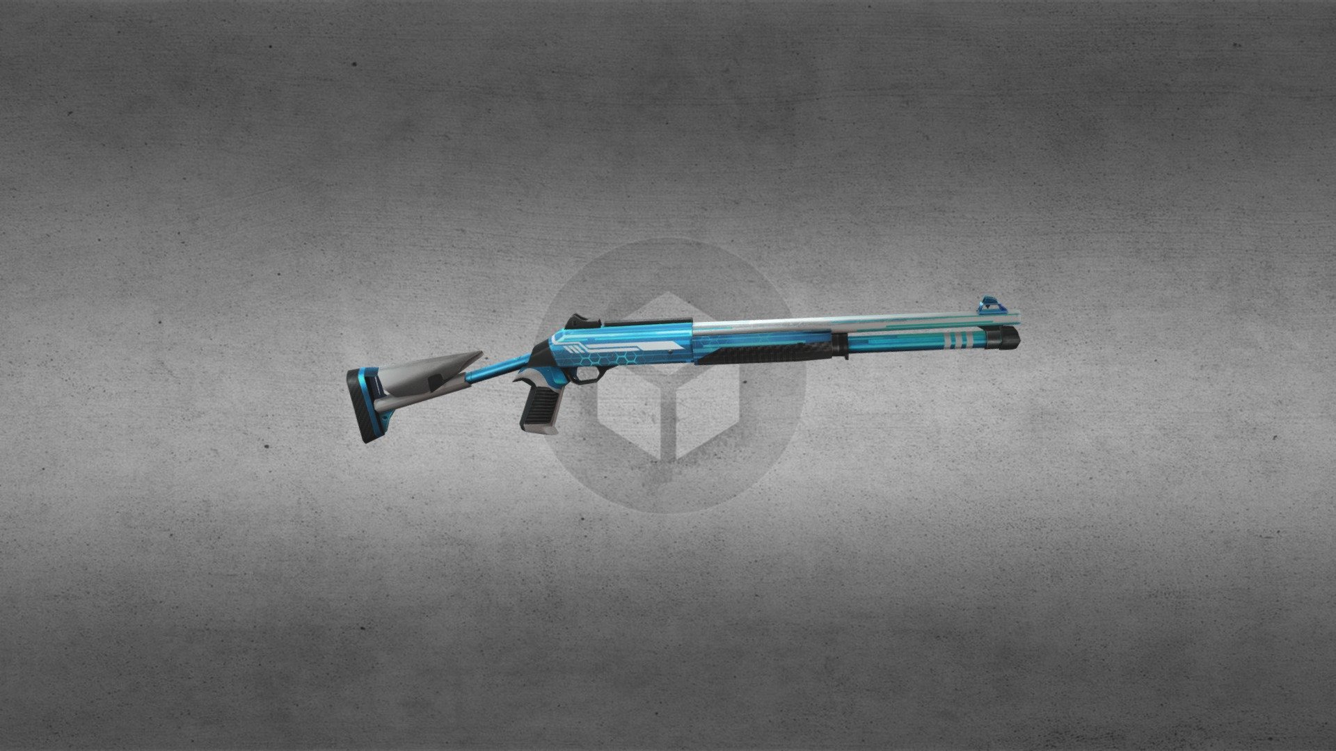 FREEFIRE NEW M1014 3D MODEL - Download Free 3D model by PACE GAMING FF ...