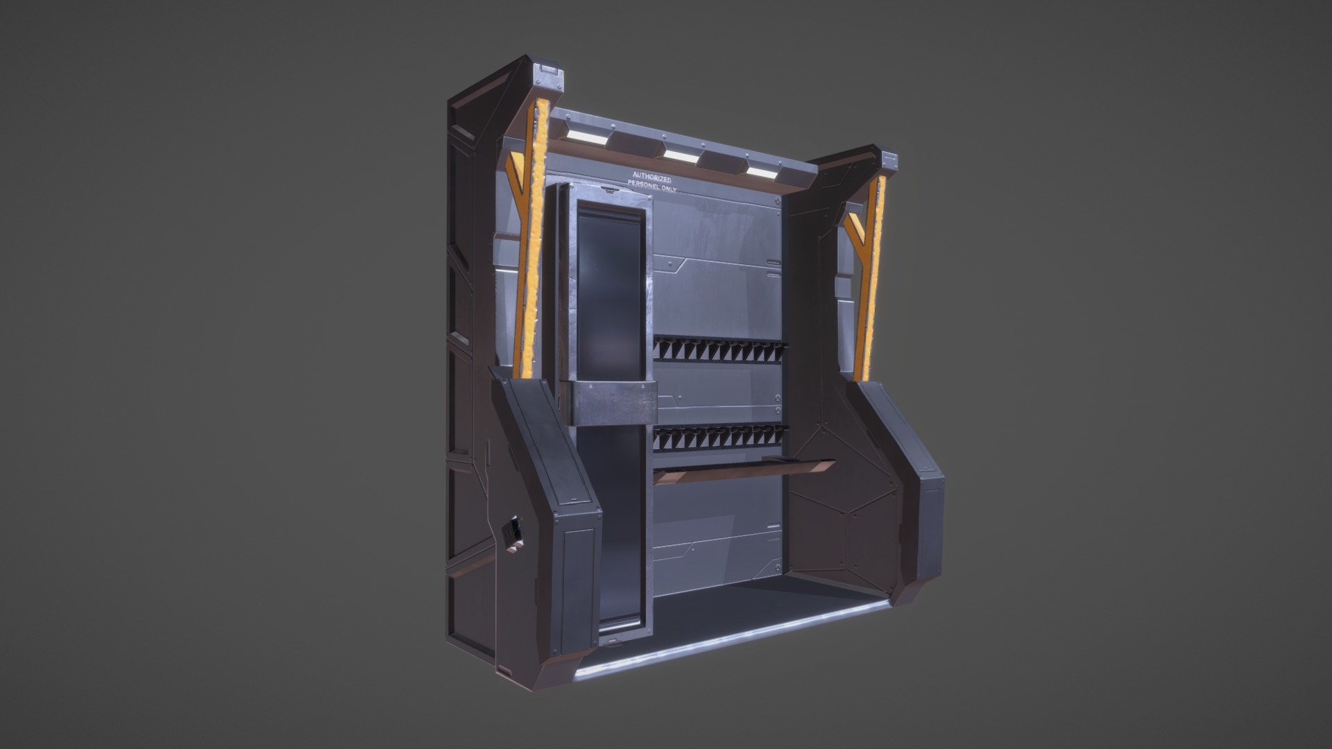 Weapon Rack - 3D model by Sefkan Kusu (@SKConcepts) [3ff2d3f] - Sketchfab